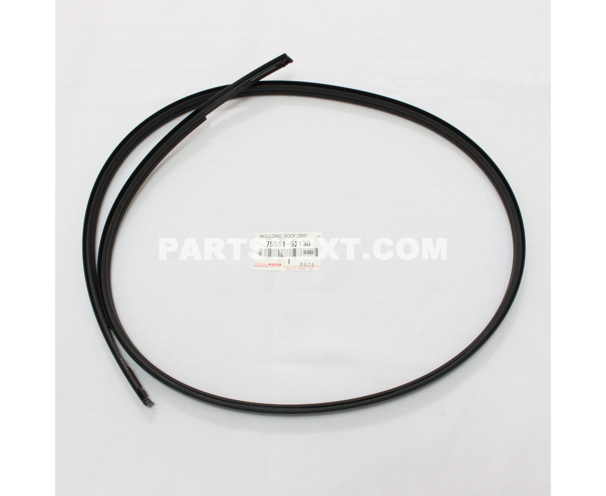 Toyota :: 75551-52130 MOULDING, ROOF DRIP SIDE FINISH, RH/LH