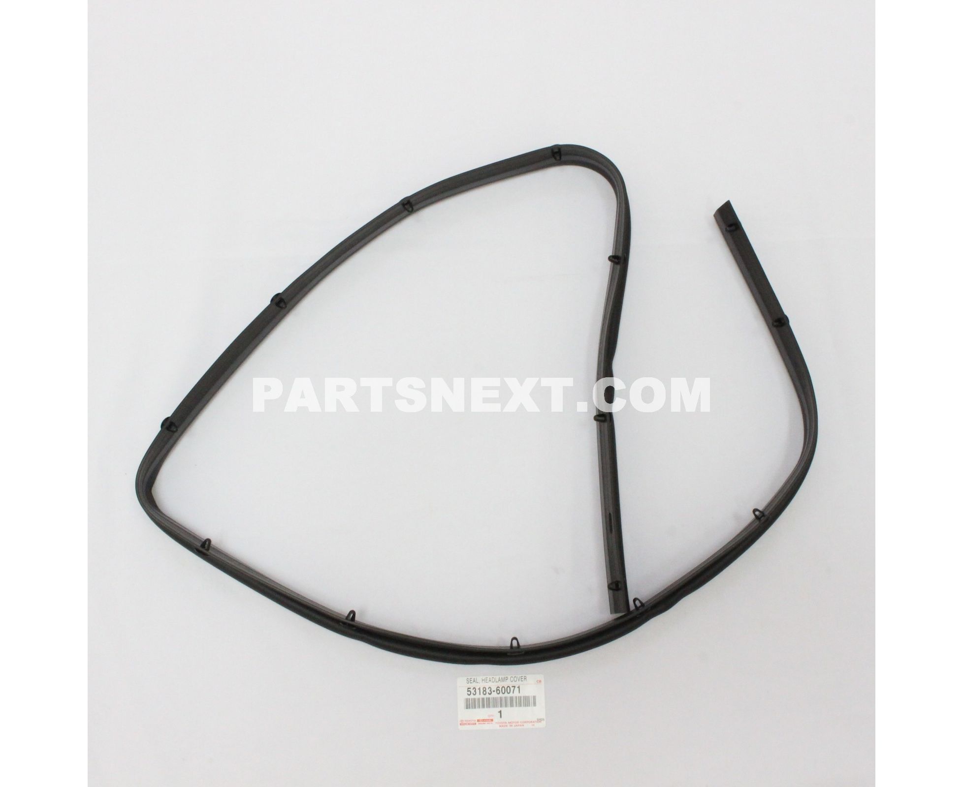 Toyota :: 53183-60071 SEAL, HEADLAMP COVER TO HOOD