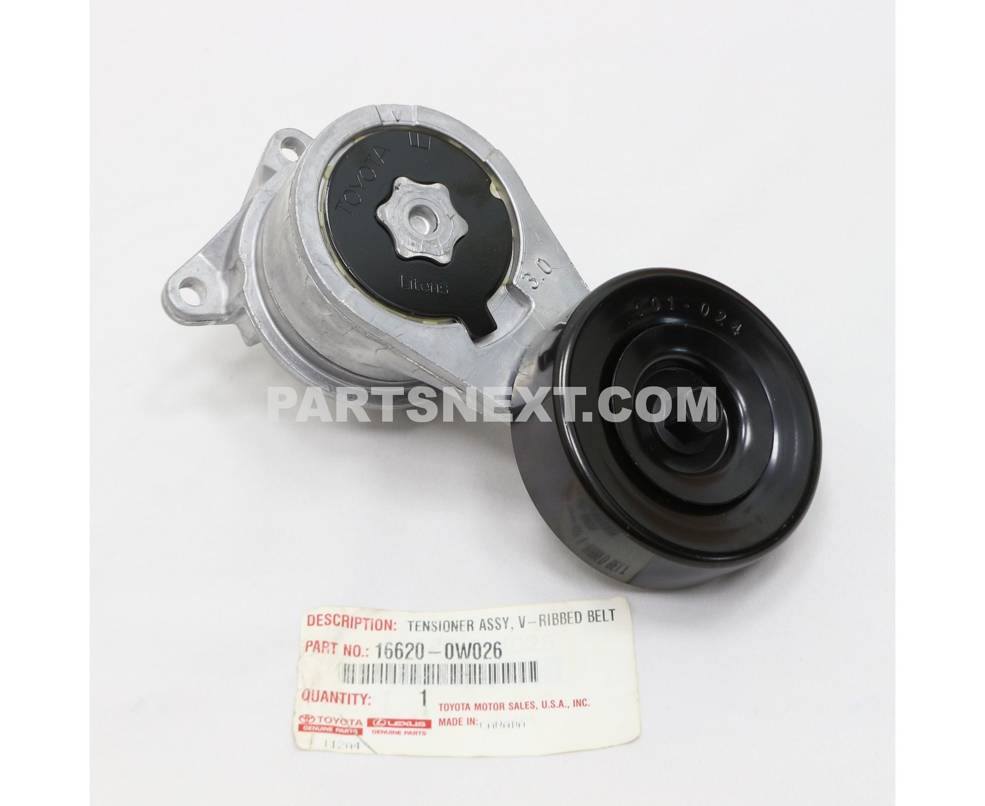 Toyota :: 16620-0W026 TENSIONER ASSY, V-RIBBED BELT