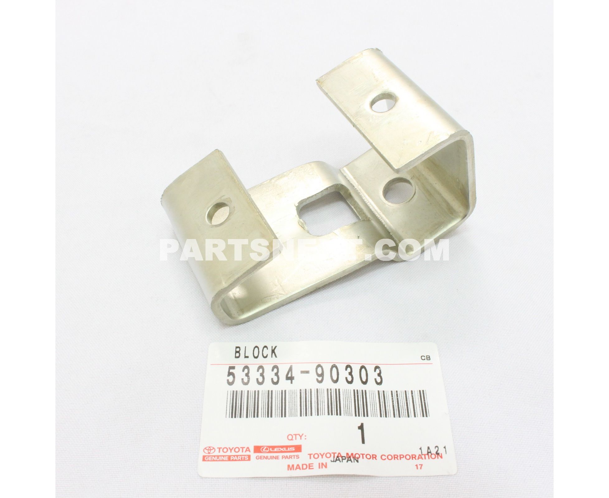 Toyota :: 53334-90303 BLOCK, WINDSHIELD REST