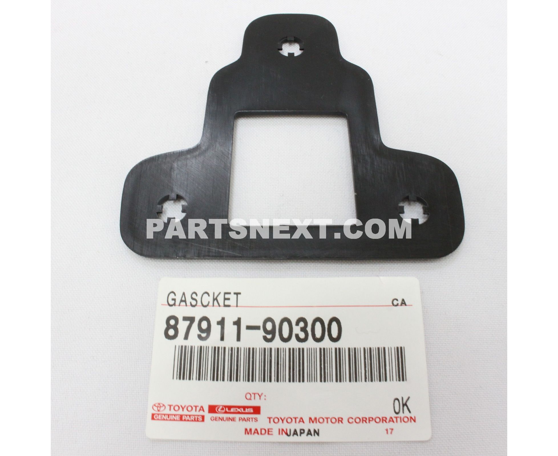 Toyota :: 87911-90300 PACKING, REAR VIEW OUTSIDE MIRROR STAY