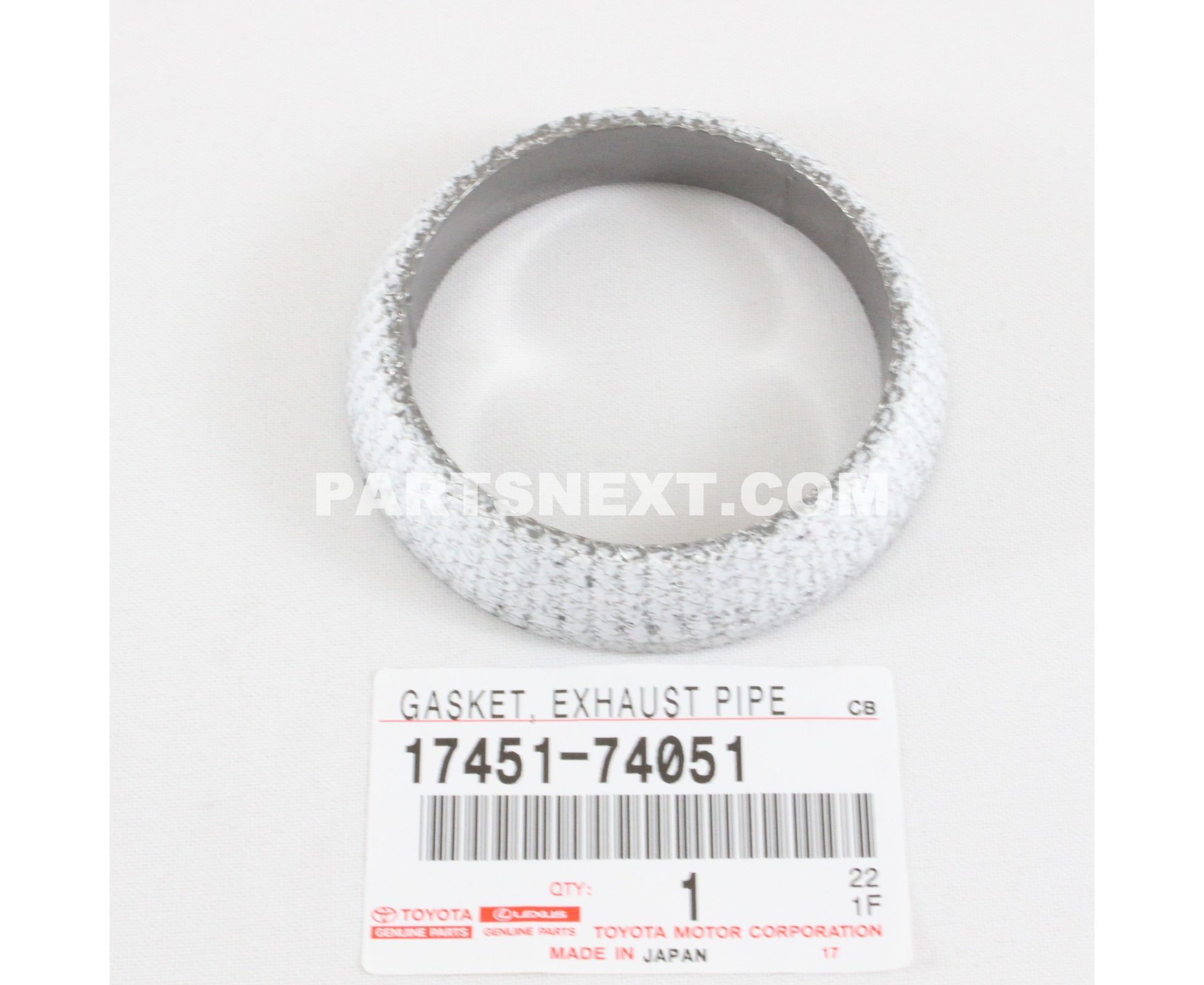 Toyota :: 17451-74051 GASKET, EXHAUST PIPE