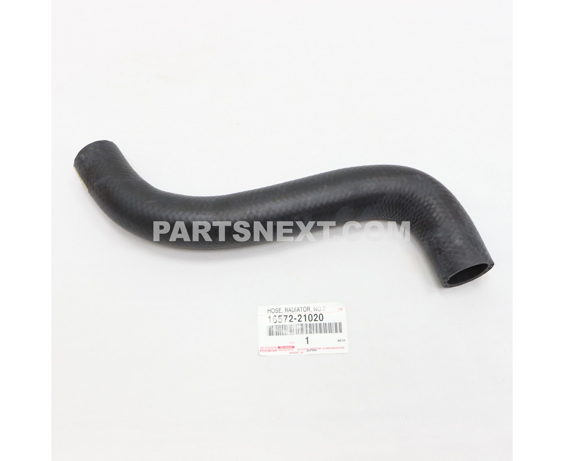 Toyota :: 16572-21020 HOSE, RADIATOR, NO.2
