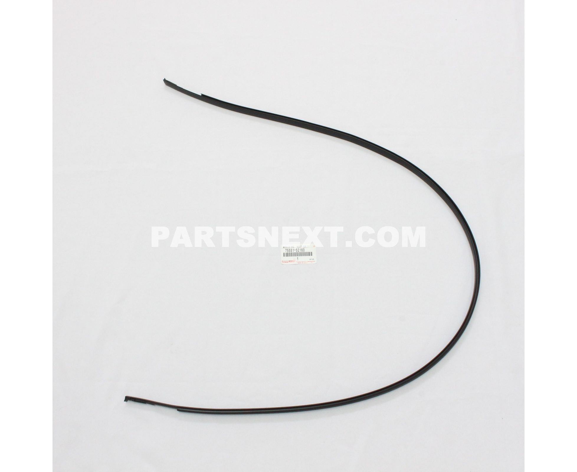 Toyota :: 75551-52160 MOULDING, ROOF DRIP SIDE FINISH, RH