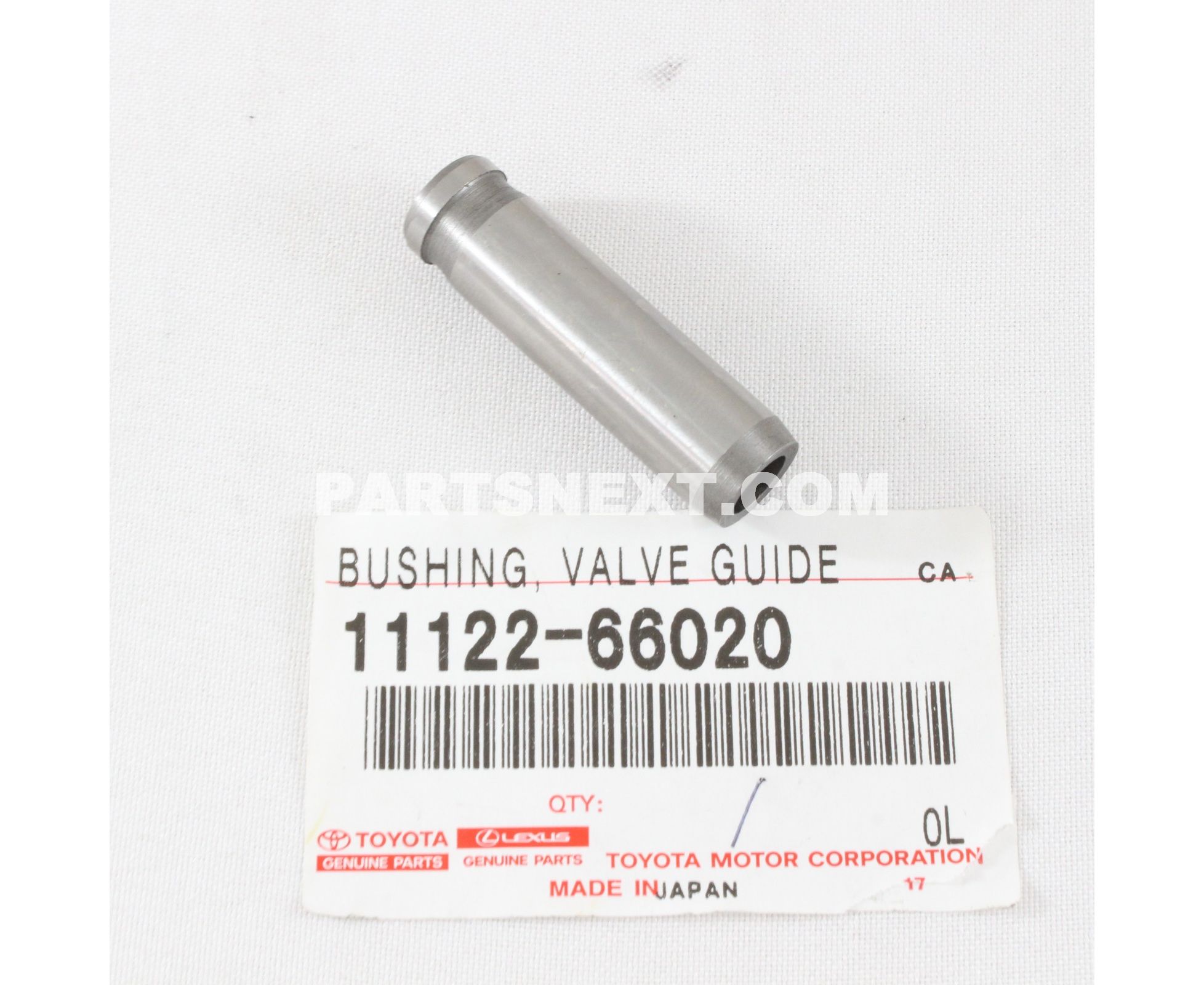 Toyota :: 11122-66020 BUSH, EXHAUST VALVE GUIDE