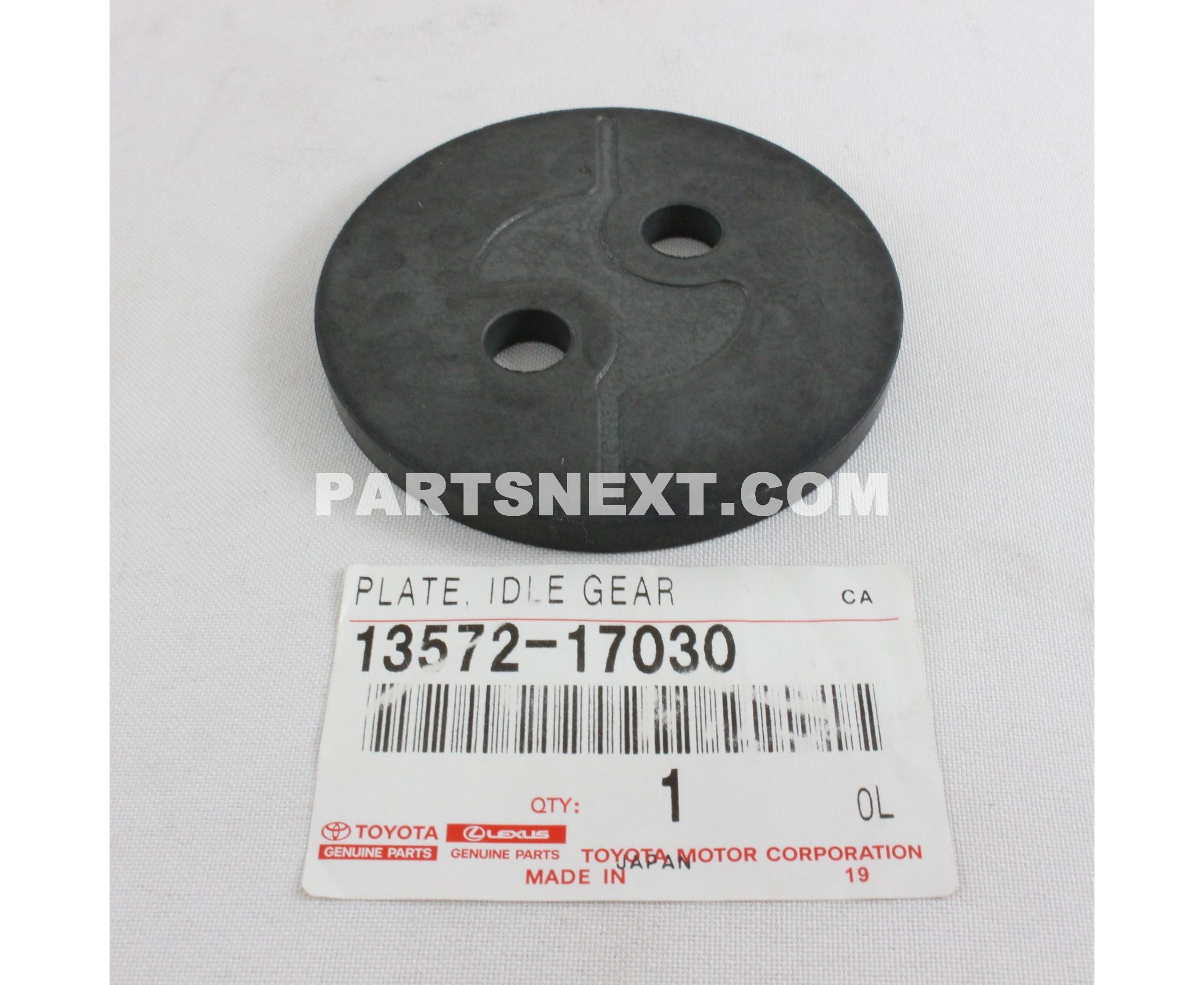 Toyota :: 13572-17030 PLATE, IDLE GEAR THRUST