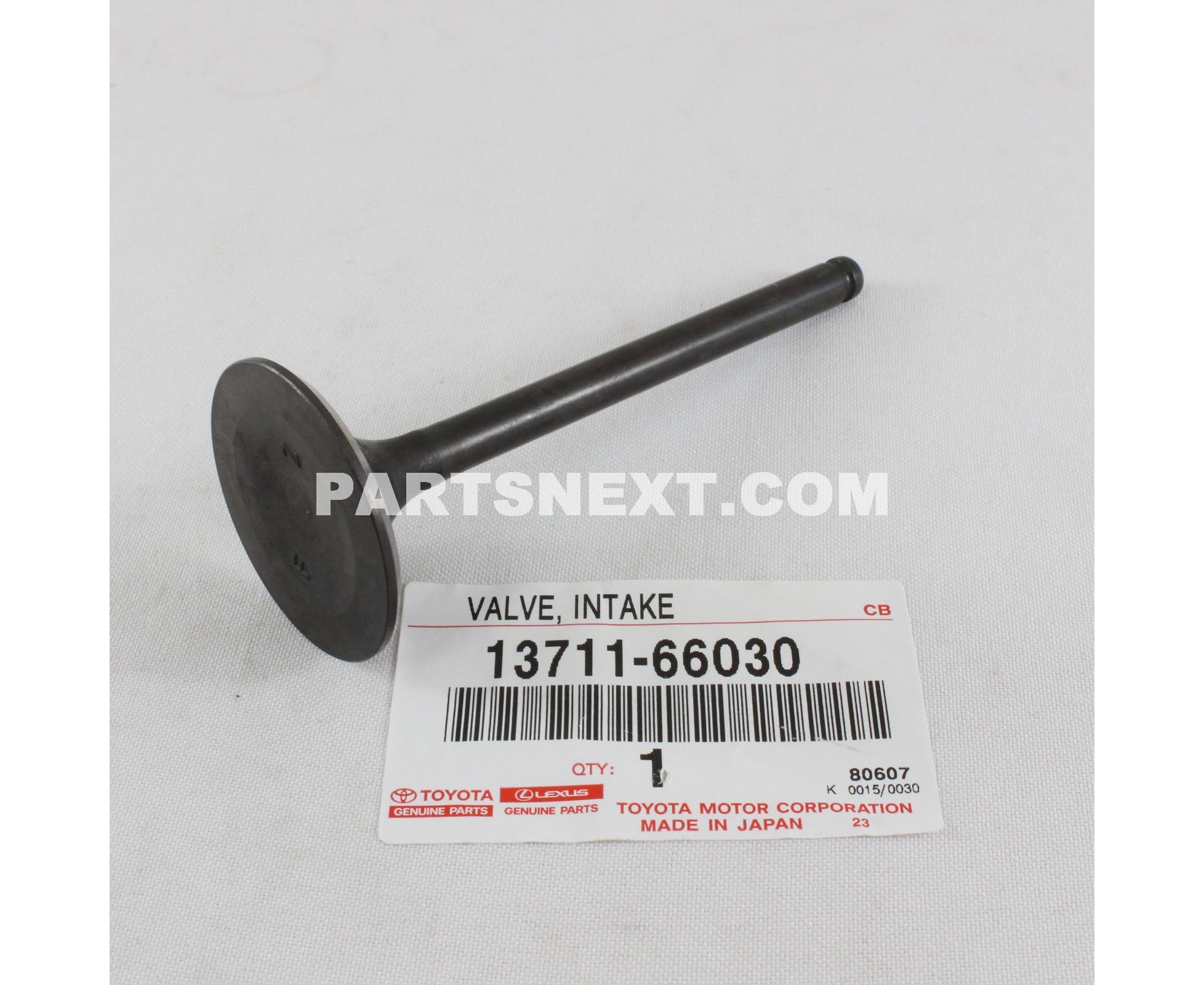 Toyota :: 13711-66030 VALVE, INTAKE