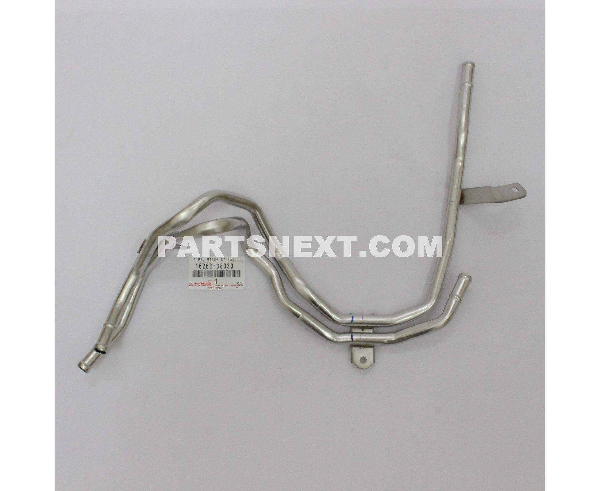 Toyota :: 16268-38030 PIPE, WATER BY-PASS