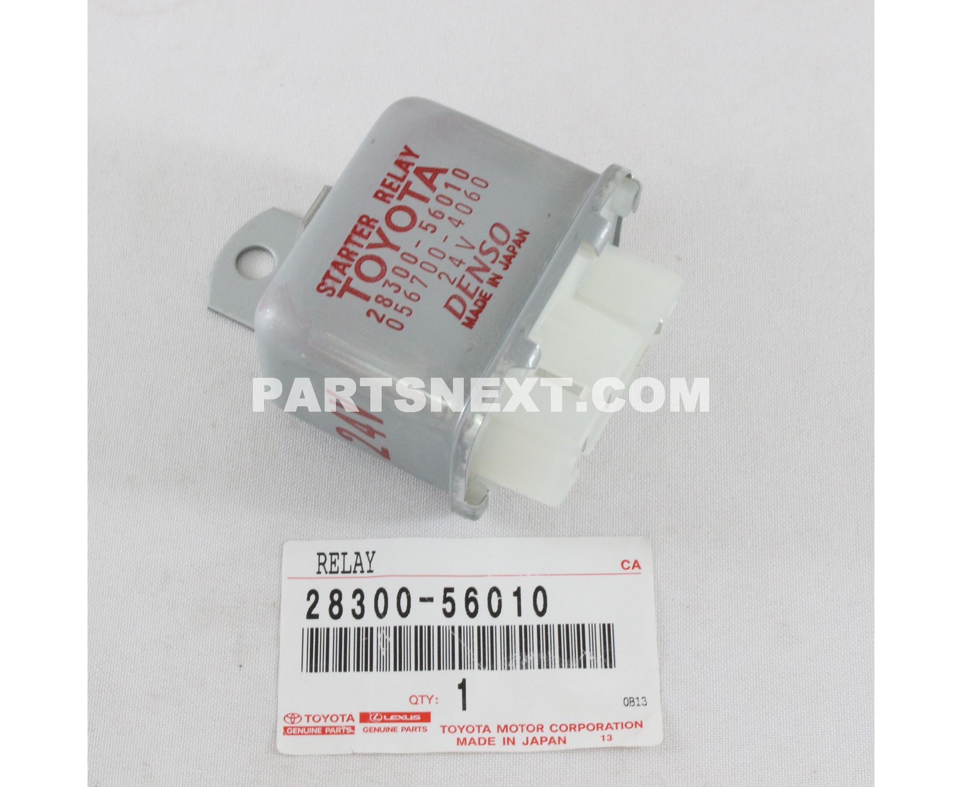 Toyota :: 28300-56010 RELAY ASSY, STARTER