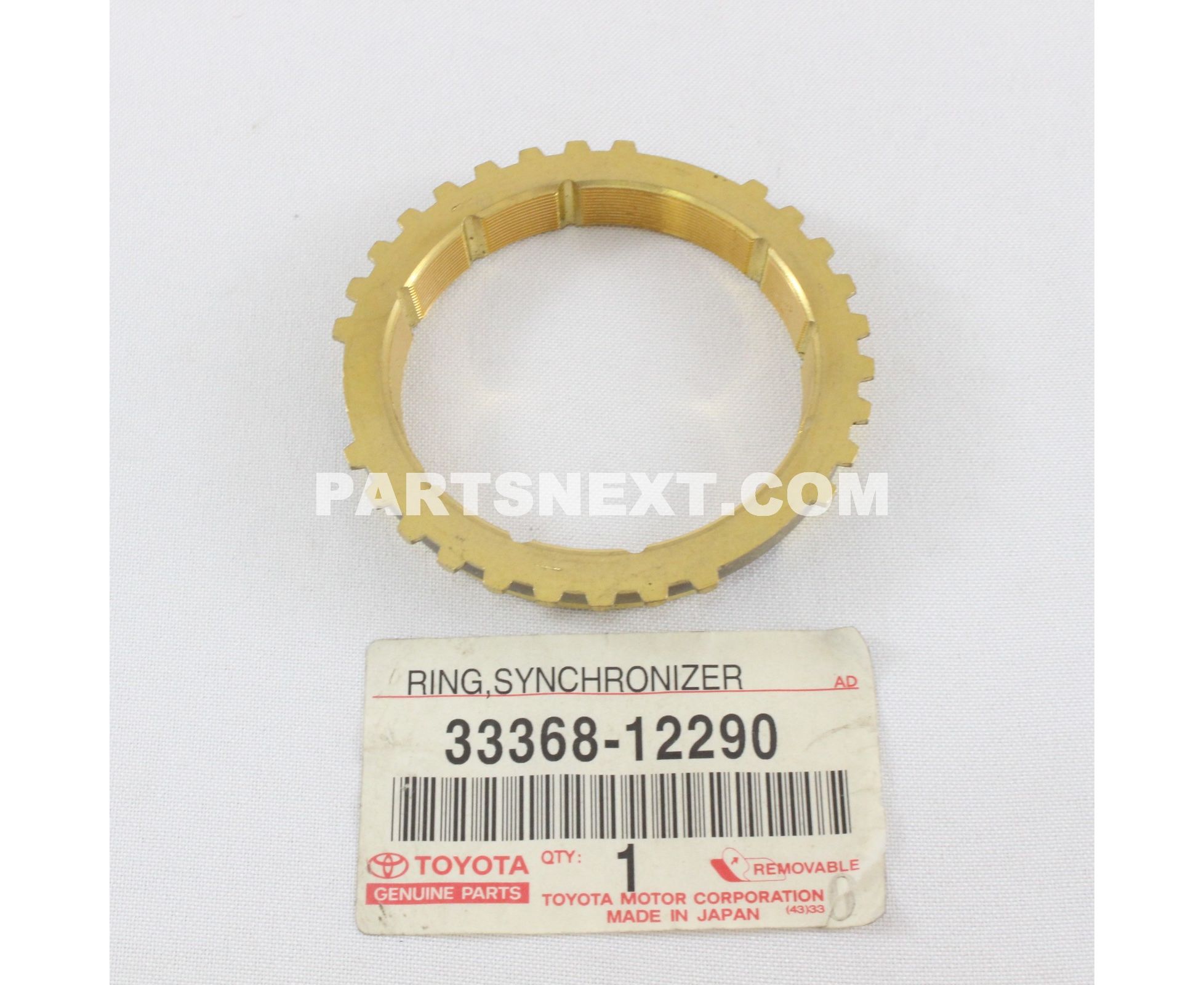 Toyota :: 33368-12290 RING,SYNCHRONIZER