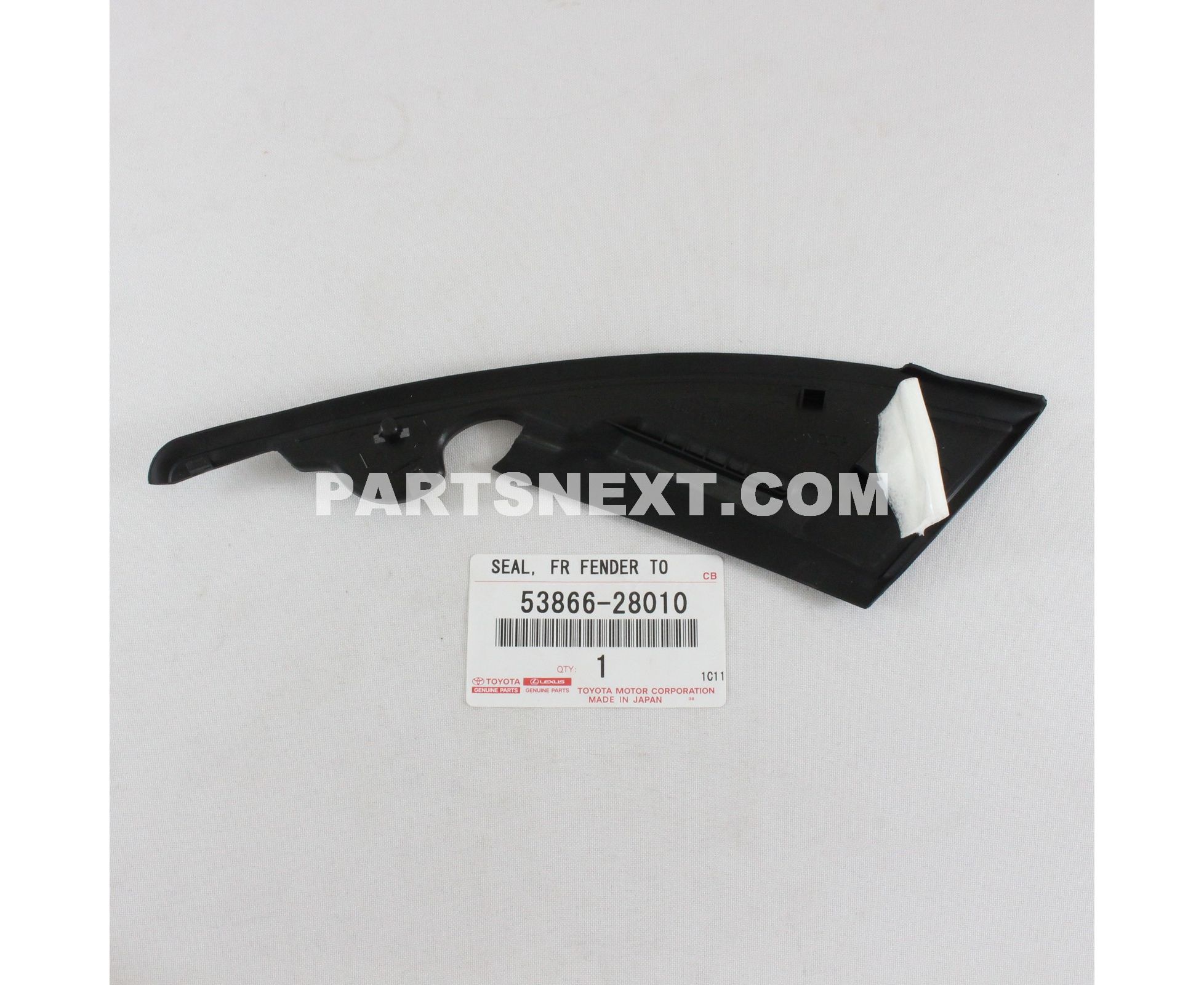 Toyota :: 53866-28010 SEAL, FRONT FENDER TO COWL SIDE, RH