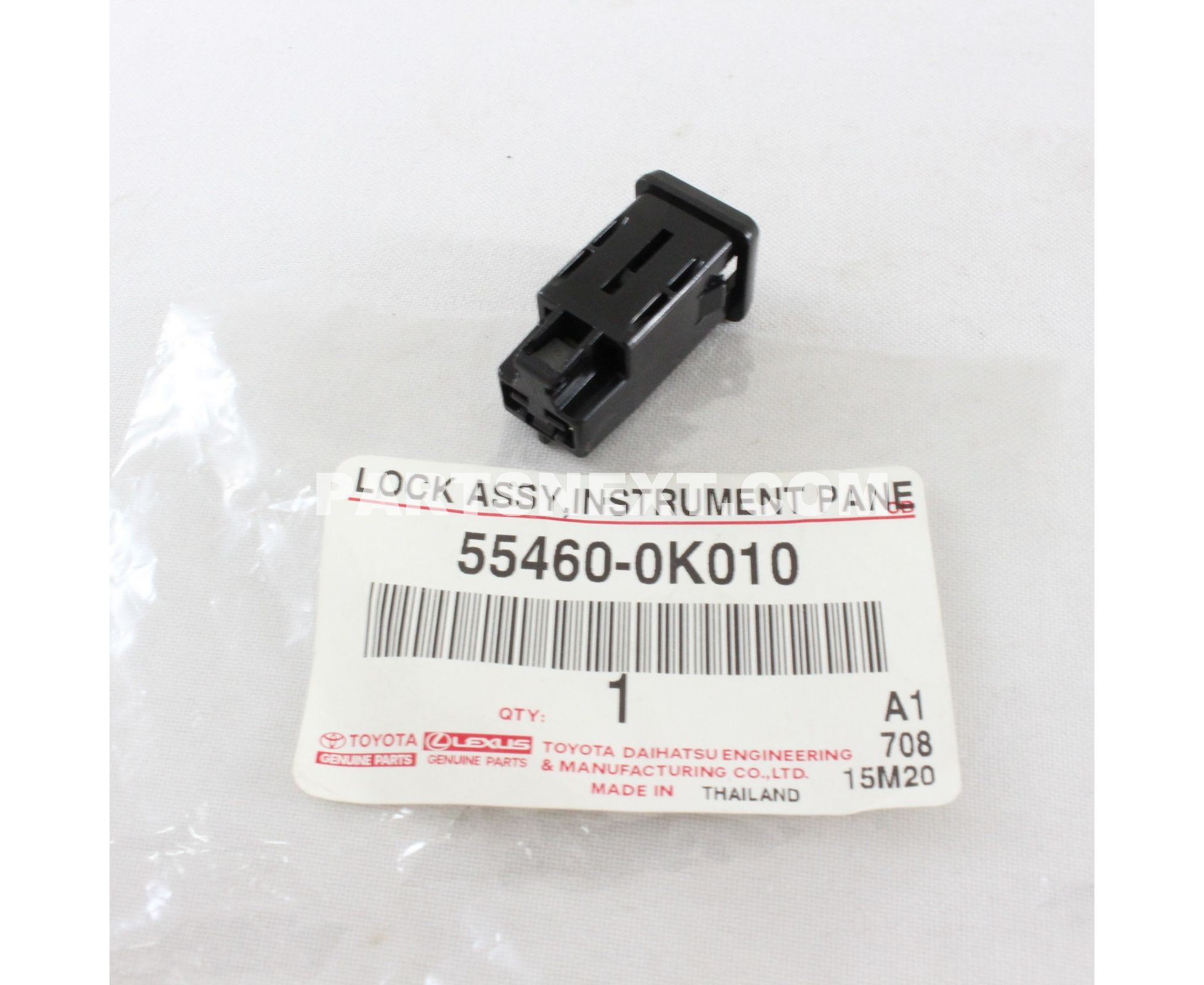 Toyota :: 55460-0K010 LOCK ASSY, INSTRUMENT PANEL BOX