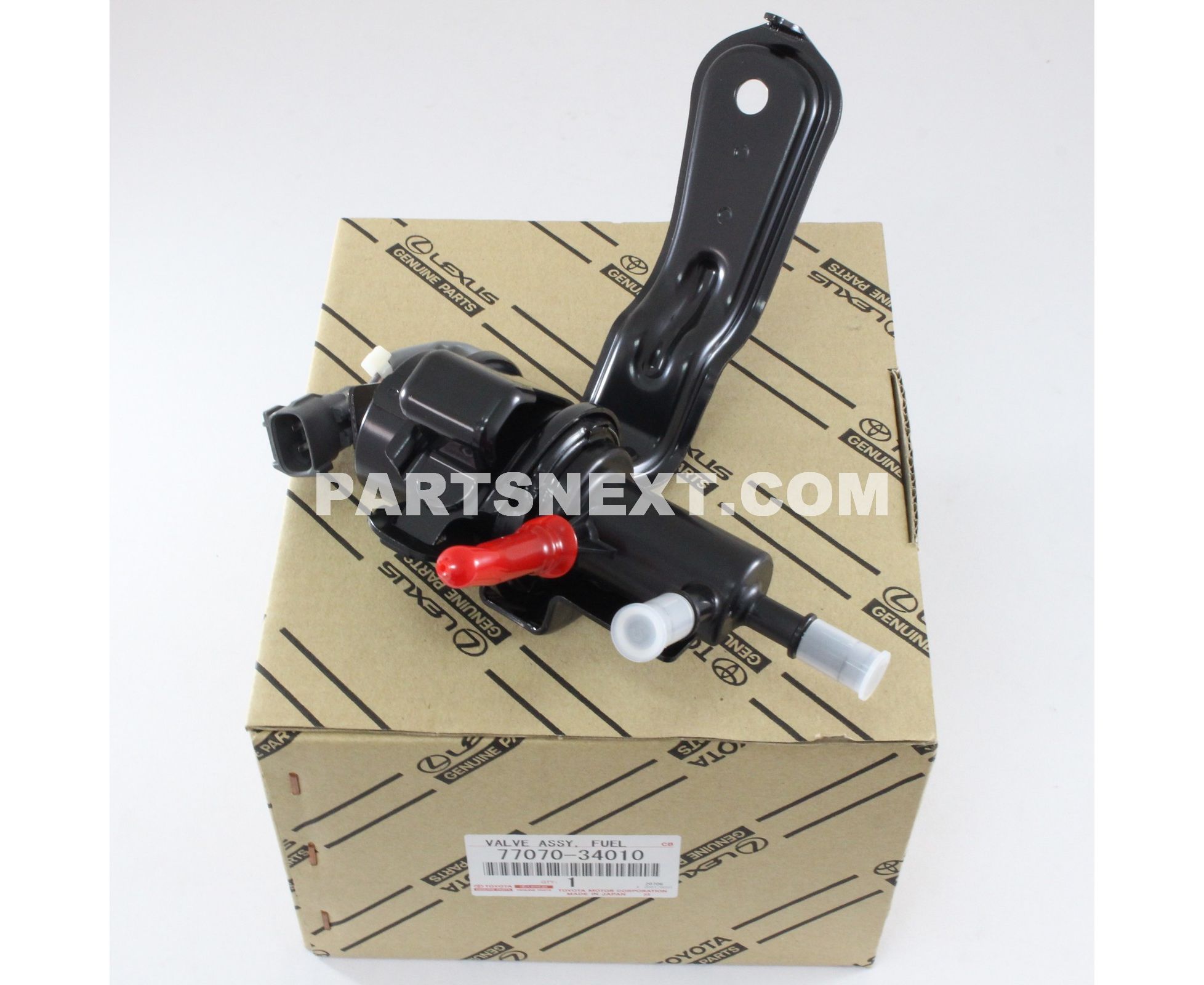 Toyota :: 77070-34010 VALVE ASSY, FUEL TANK SOLENOID W/HOSE