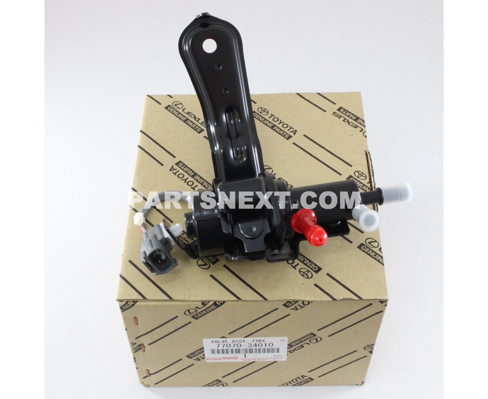 Toyota :: 77070-34010 VALVE ASSY, FUEL TANK SOLENOID W/HOSE