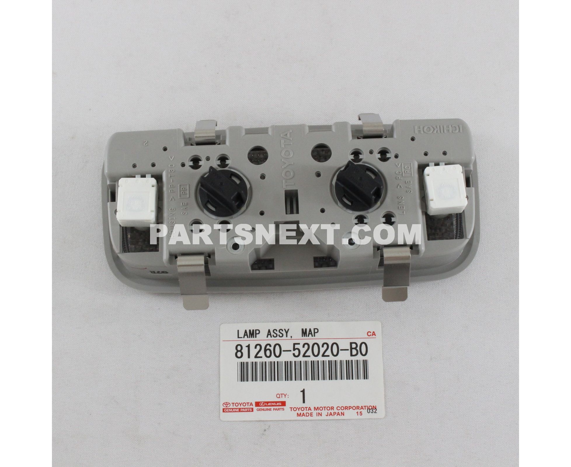 Toyota :: 81260-52020-B0 LAMP ASSY, MAP
