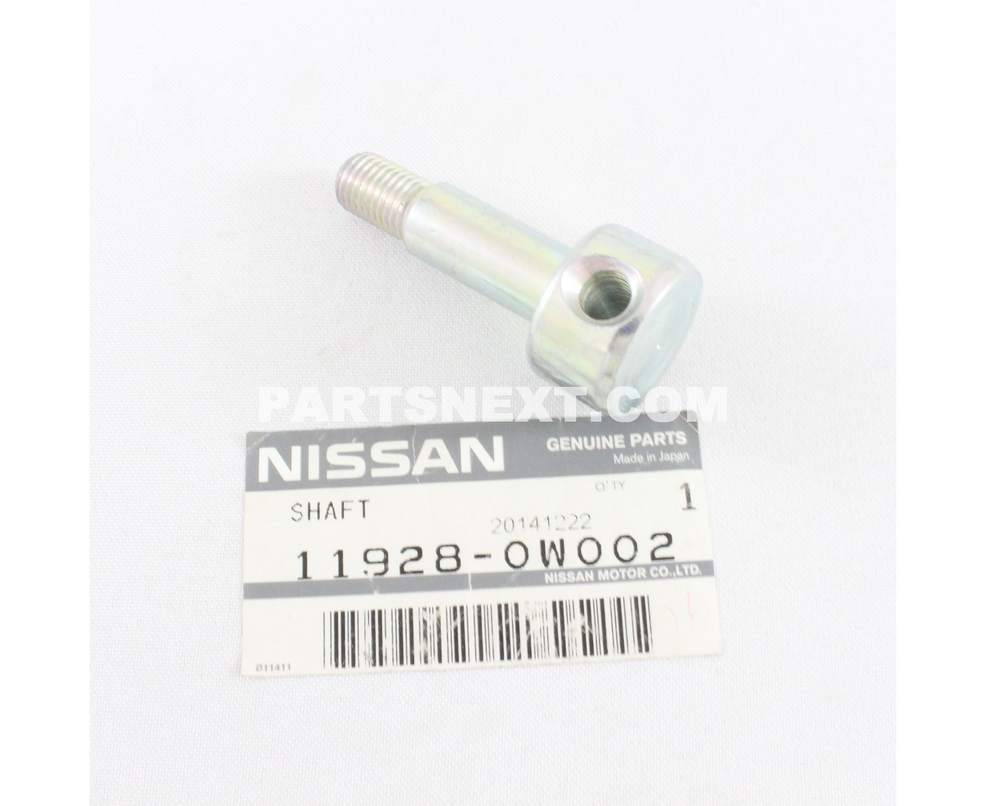 Nissan :: 11928-0W002 SHAFT-IDLER PULLEY