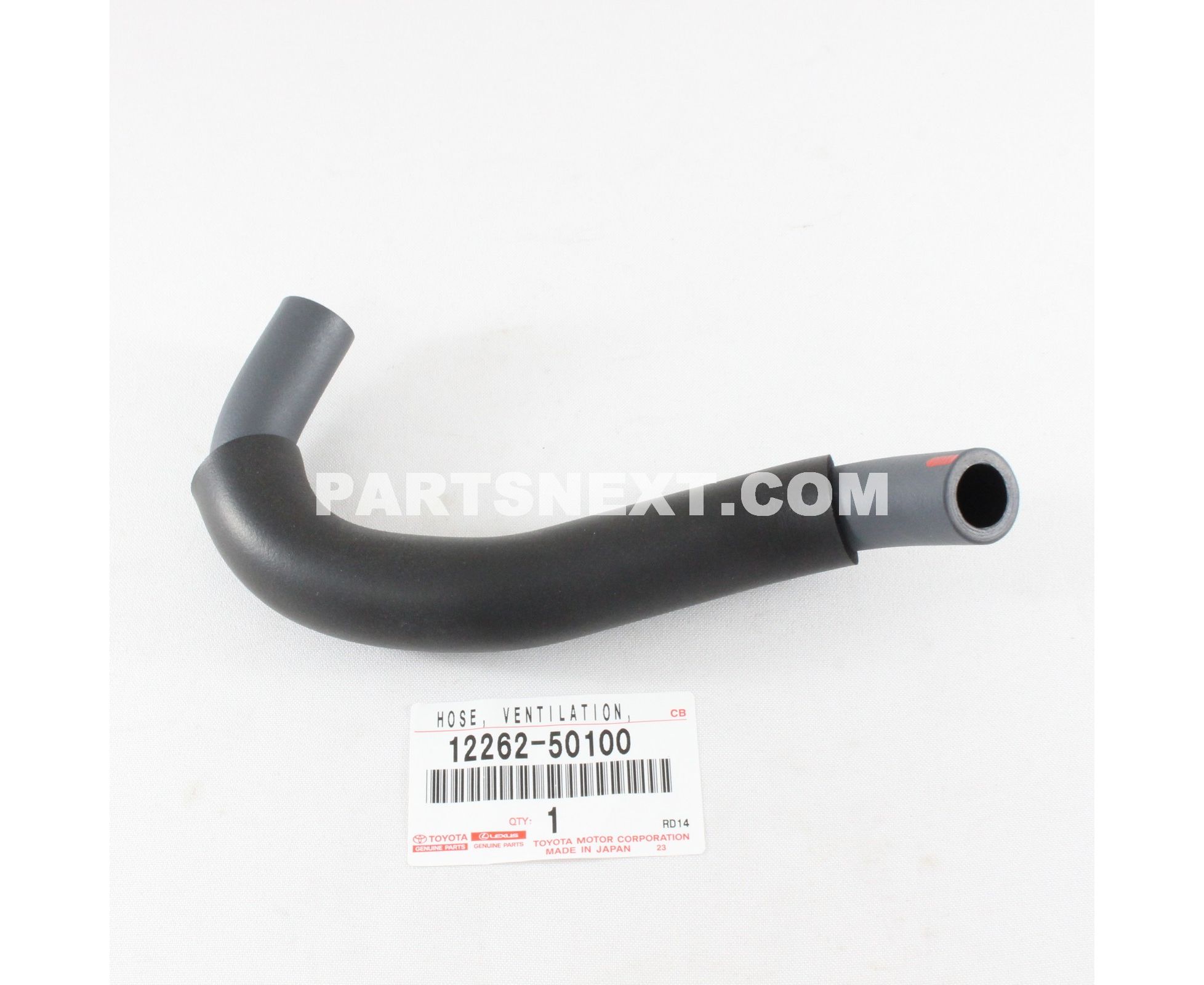 Toyota :: 12262-50100 HOSE, VENTILATION, NO.2