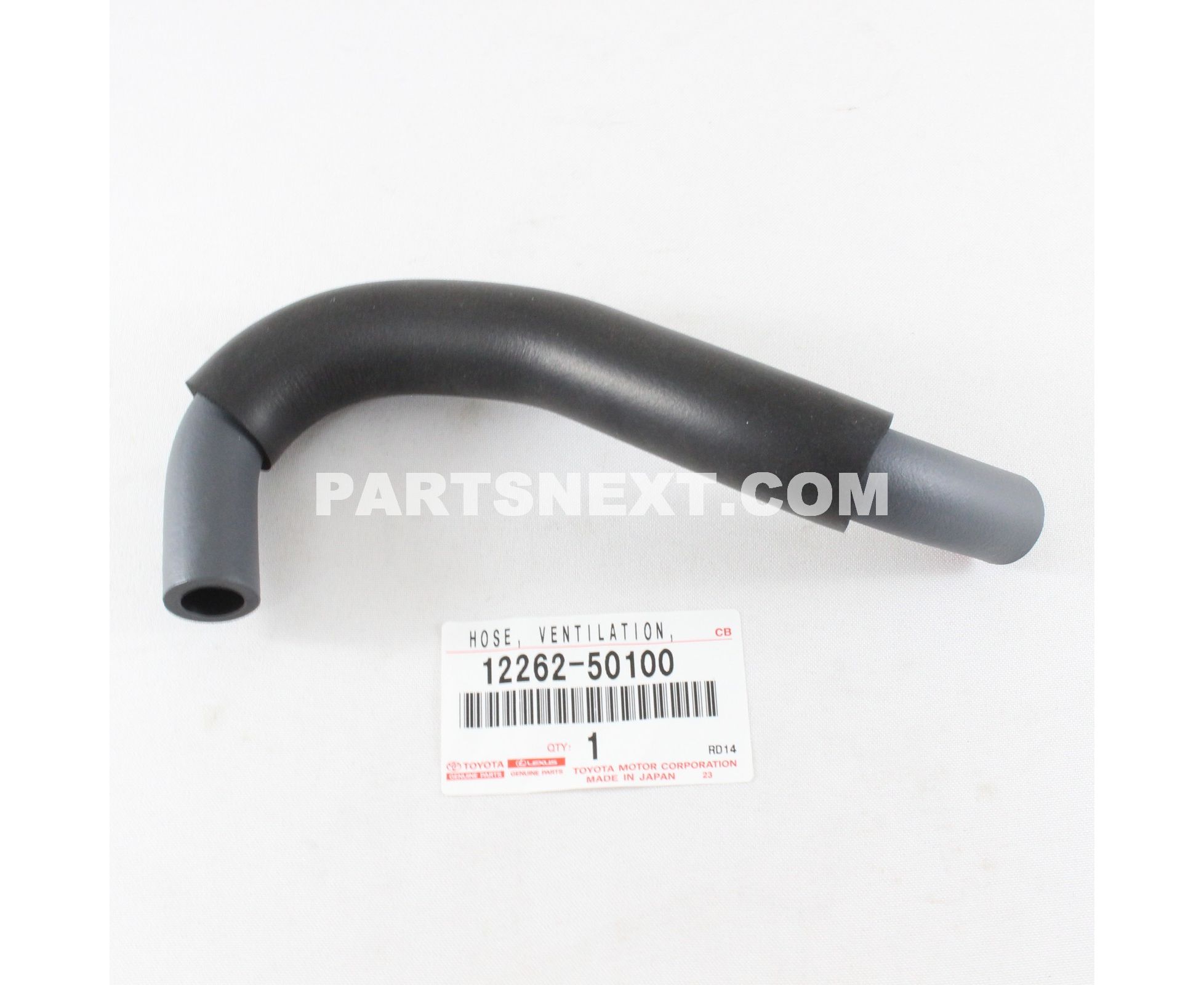 Toyota :: 12262-50100 HOSE, VENTILATION, NO.2