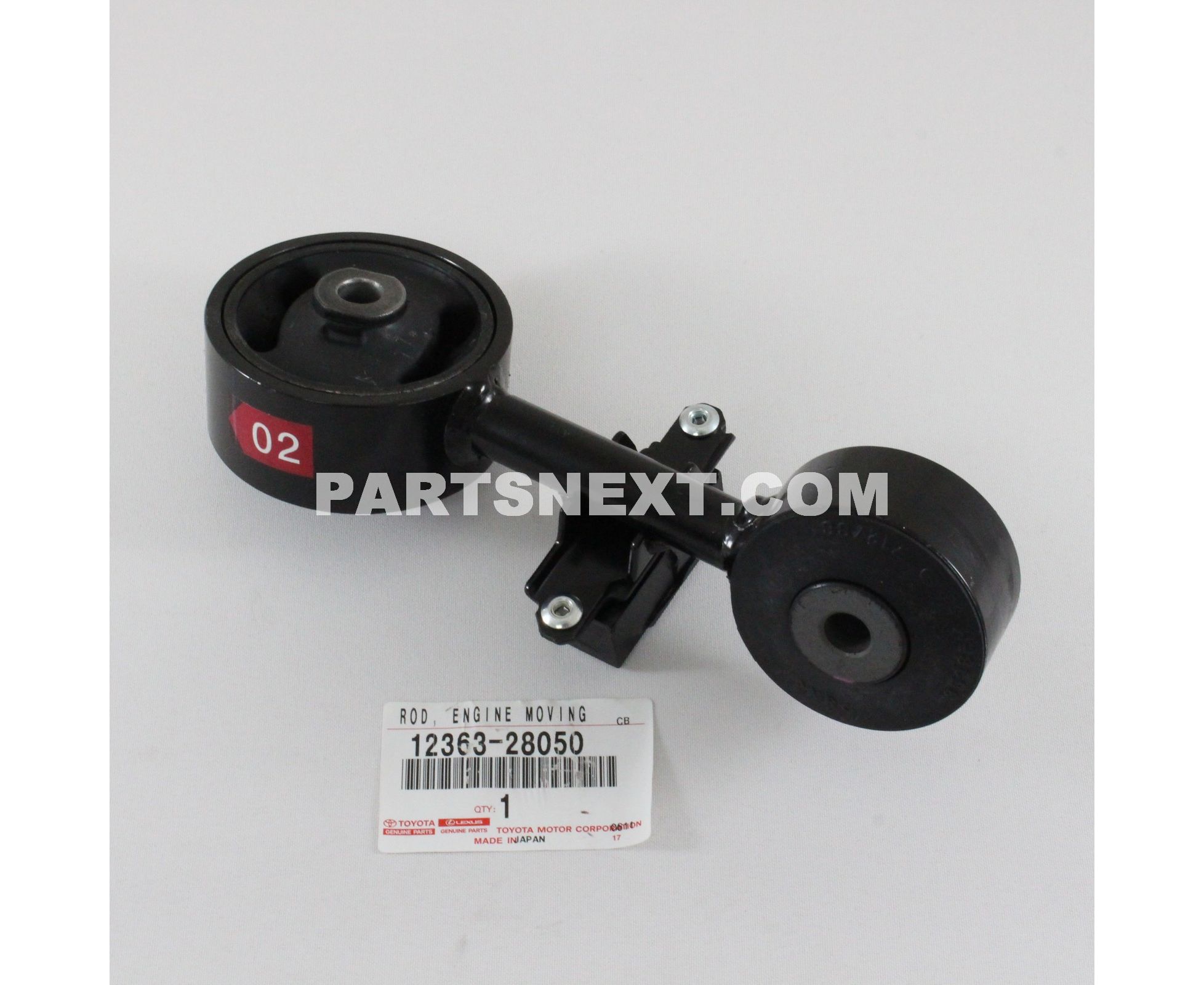 Toyota :: 12363-28050 ROD, ENGINE MOVING CONTROL