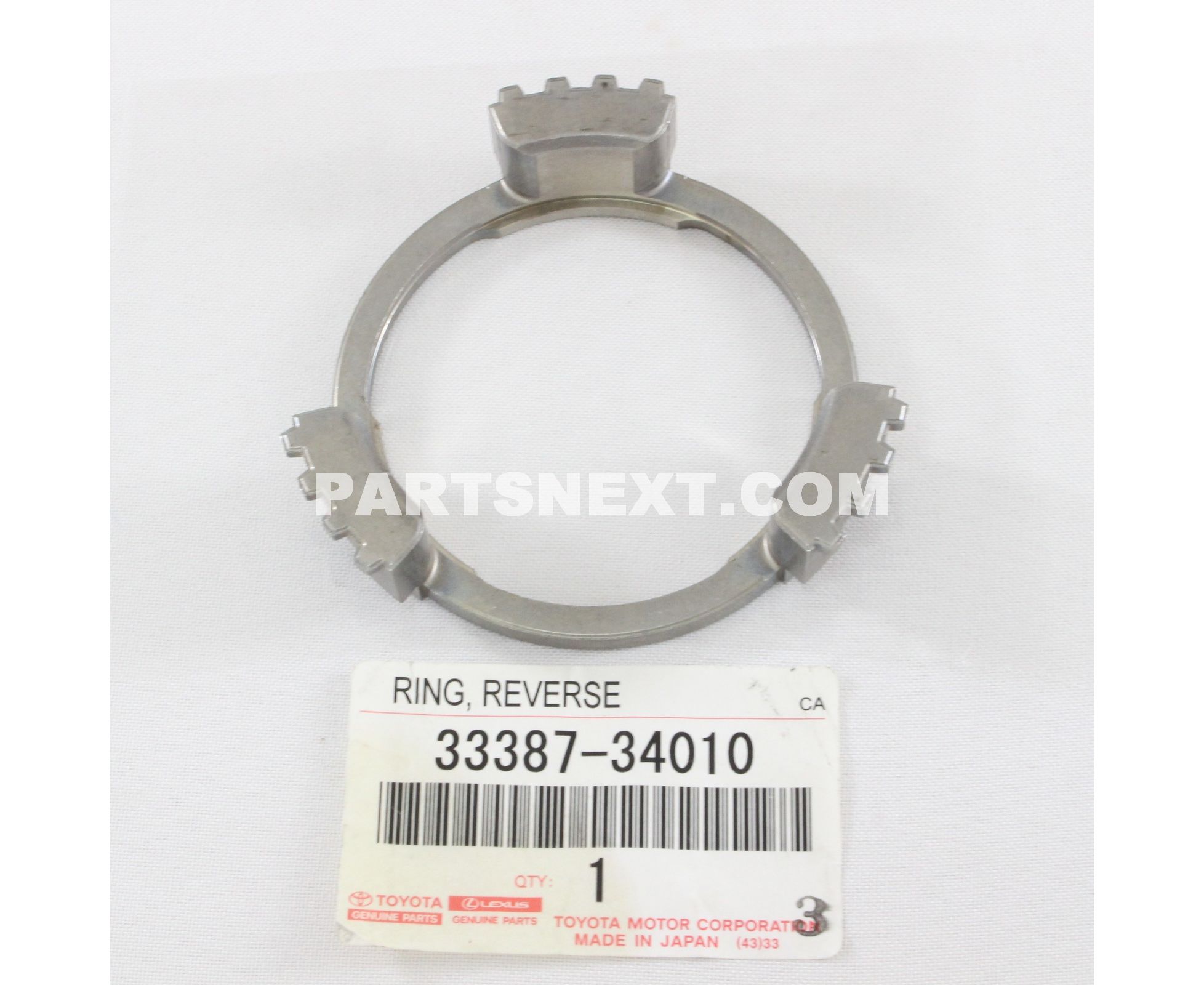Toyota :: 33387-34010 RING, REVERSE SYNCHRONIZER