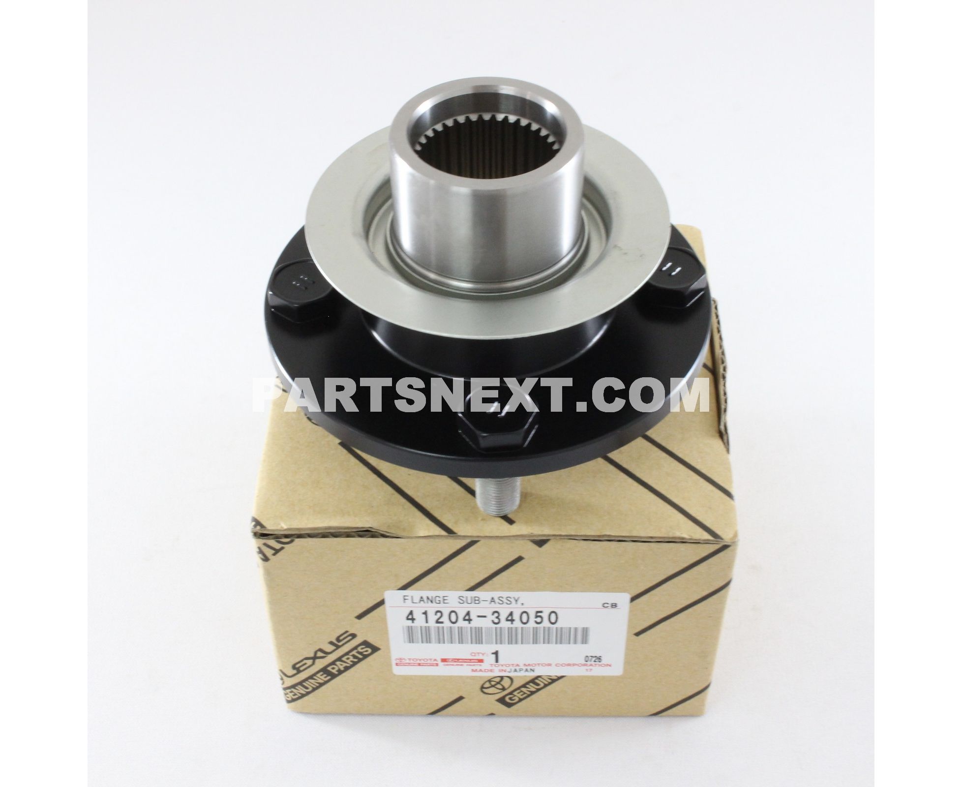 Toyota :: 41204-34050 FLANGE SUB-ASSY, FRONT DRIVE PINION COMPANION, FRONT