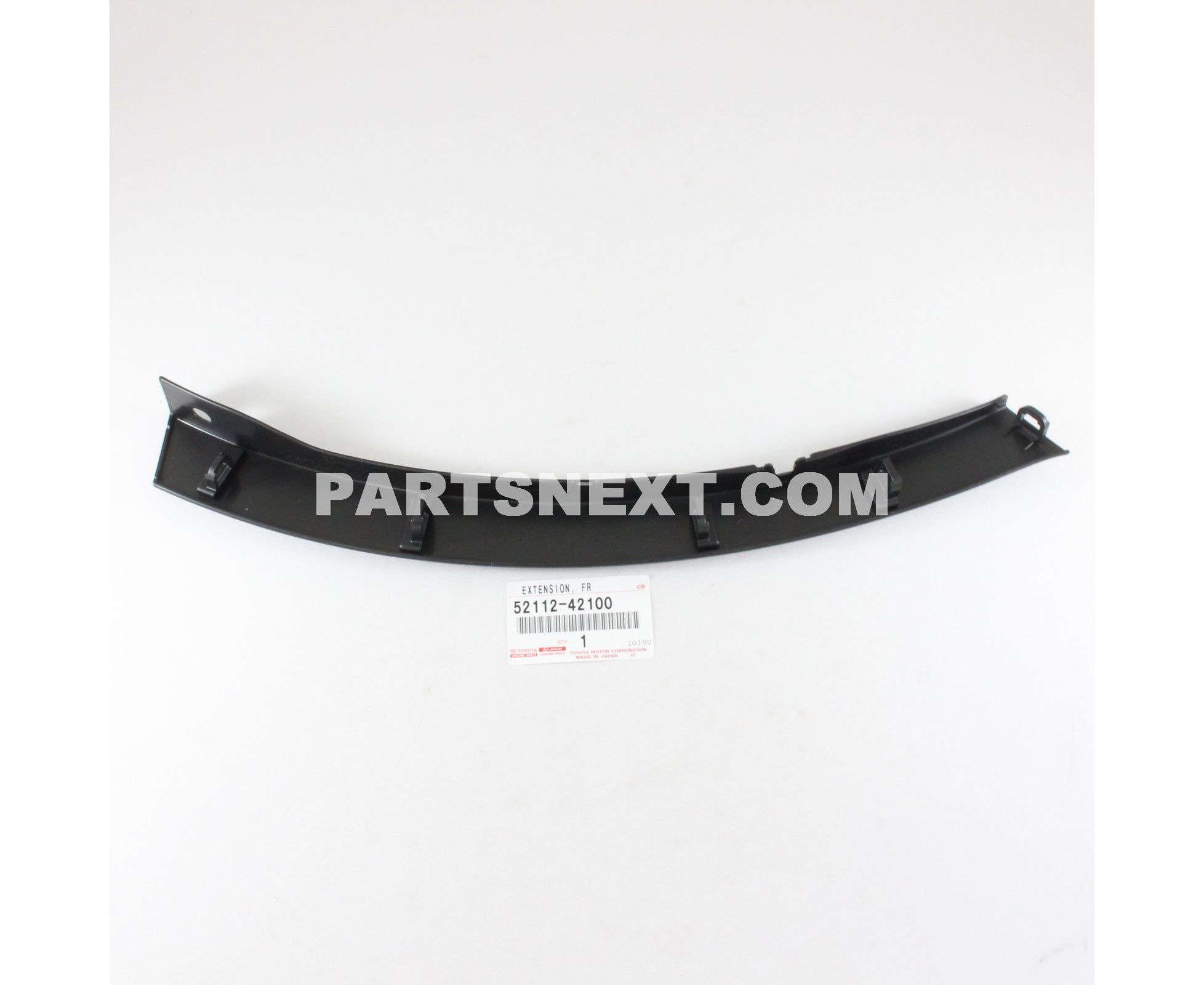 Toyota :: 52112-42100 EXTENSION, FRONT BUMPER, RH