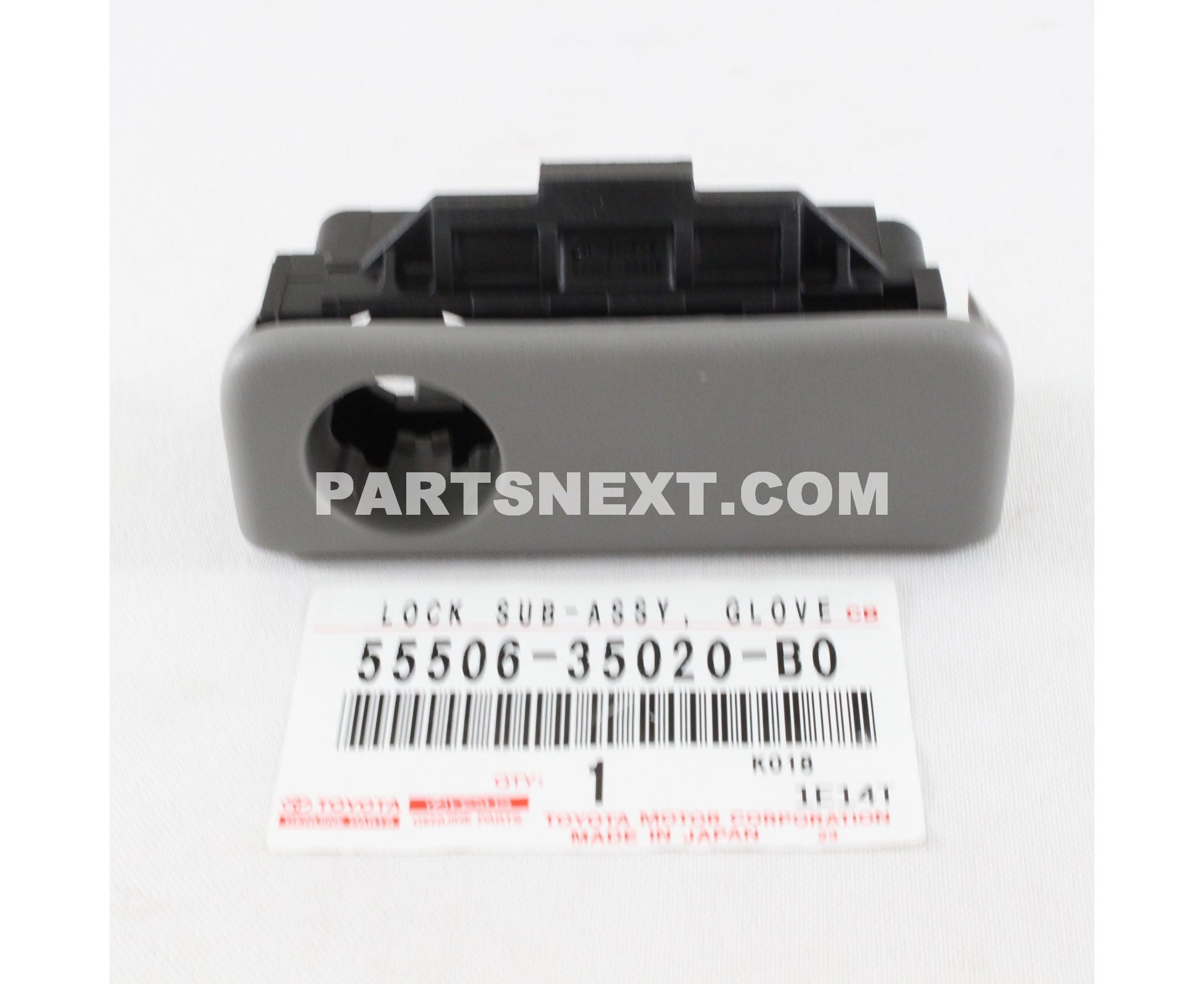 Toyota :: 55506-35020-B0 LOCK SUB-ASSY, GLOVE COMPARTMENT DOOR