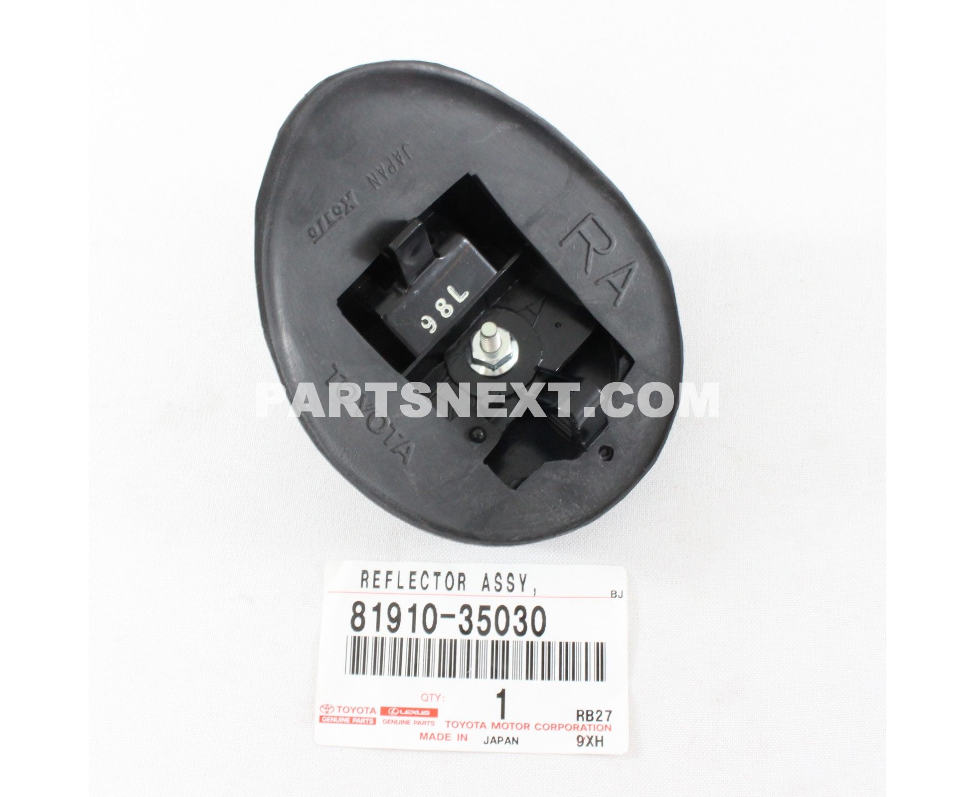 Toyota :: 81910-35030 REFLECTOR ASSY, REFLEX, RH