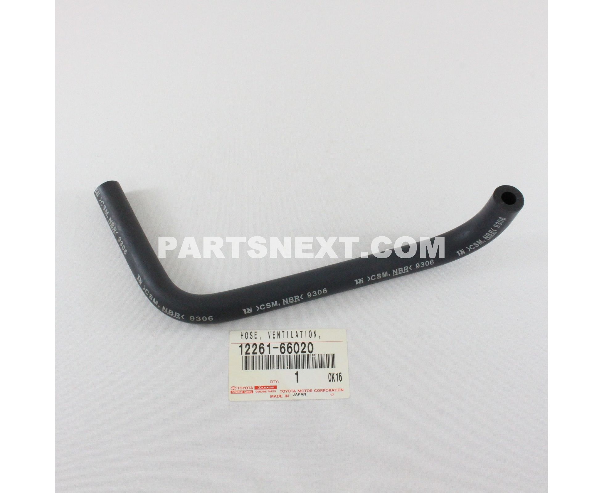 Toyota :: 12261-66020 HOSE, VENTILATION