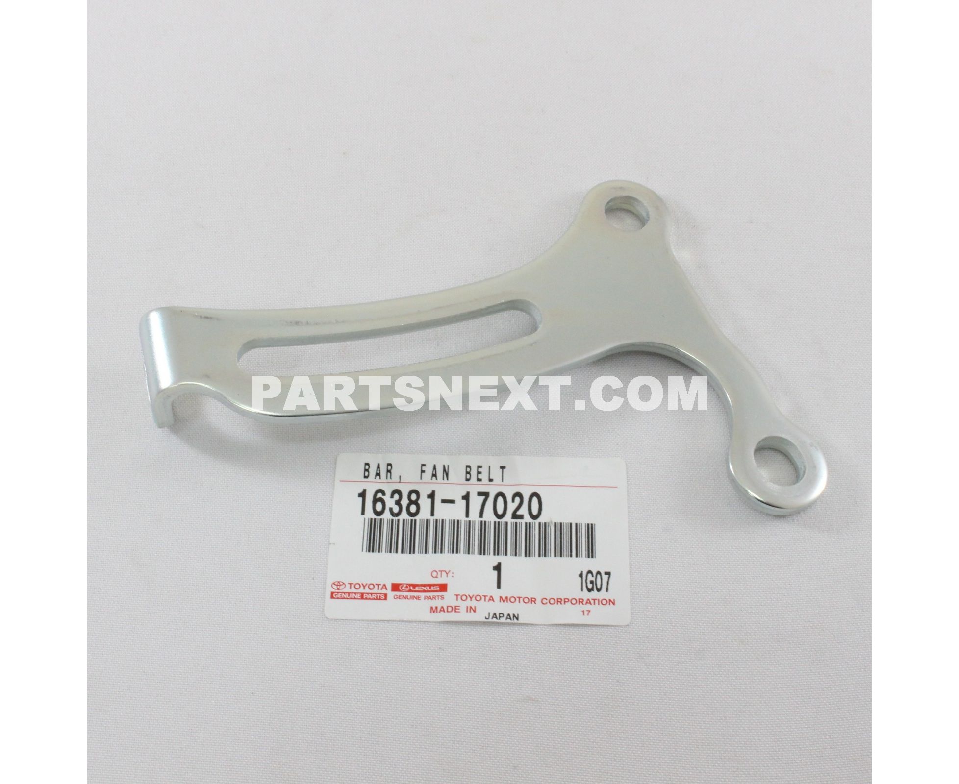 Toyota :: 16381-17020 BAR, FAN BELT ADJUSTING