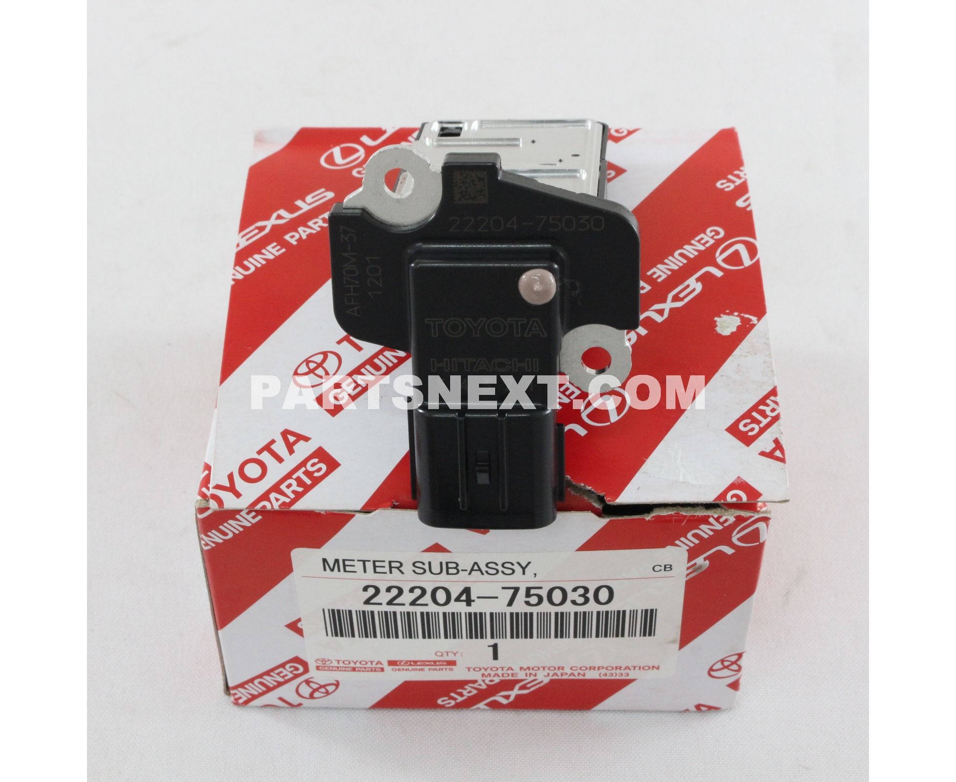 Toyota :: 22204-75030 METER ASSY, INTAKE AIR FLOW