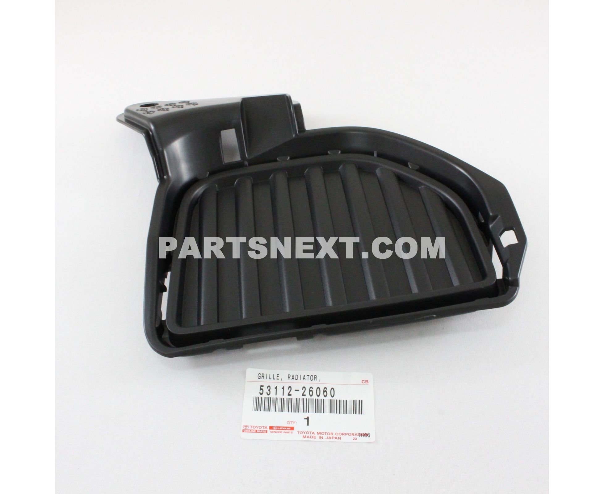 Toyota :: 53112-26060 GRILLE, RADIATOR, LOWER RH