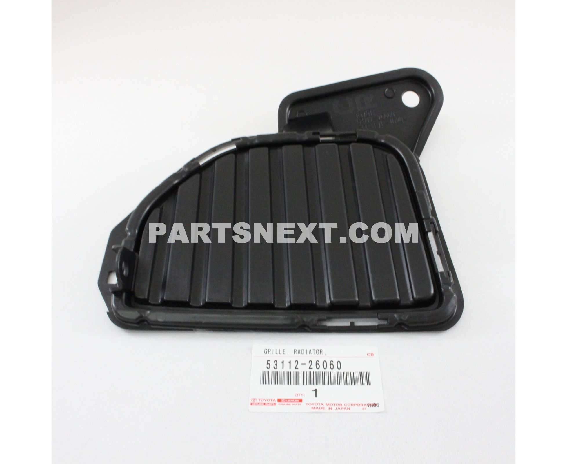 Toyota :: 53112-26060 GRILLE, RADIATOR, LOWER RH