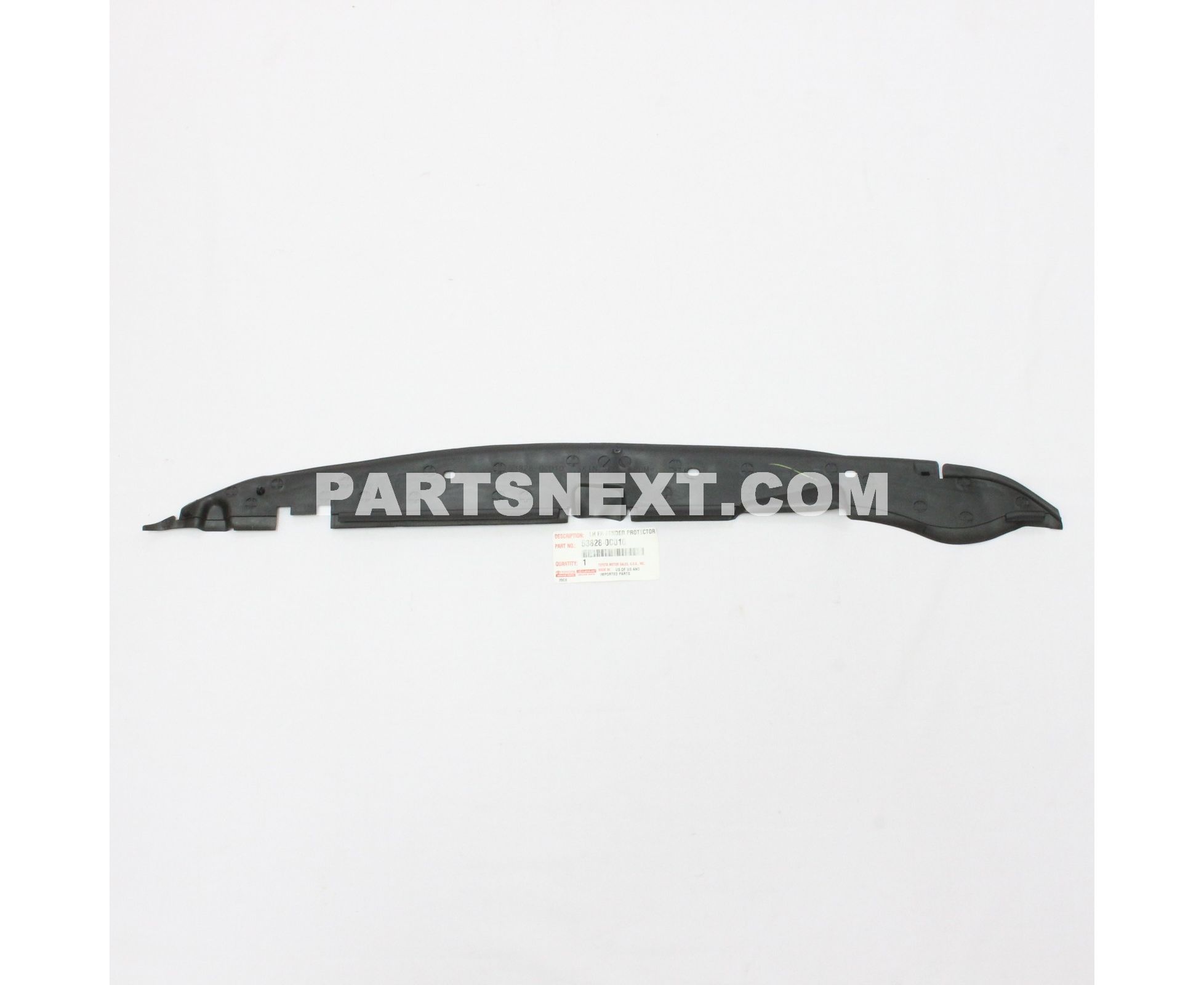 Toyota :: 53828-0C010 PROTECTOR, FRONT FENDER SIDE PANEL, LH