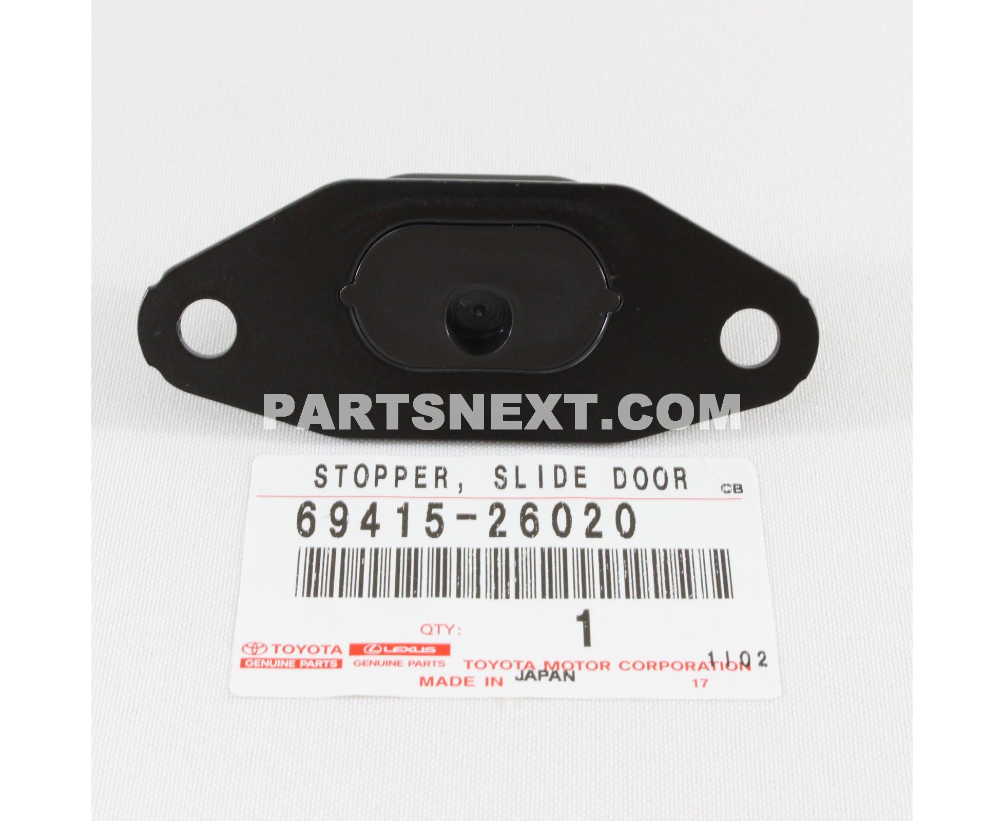 Toyota :: 69415-26020 STOPPER, SLIDE DOOR DOWN FEMALE