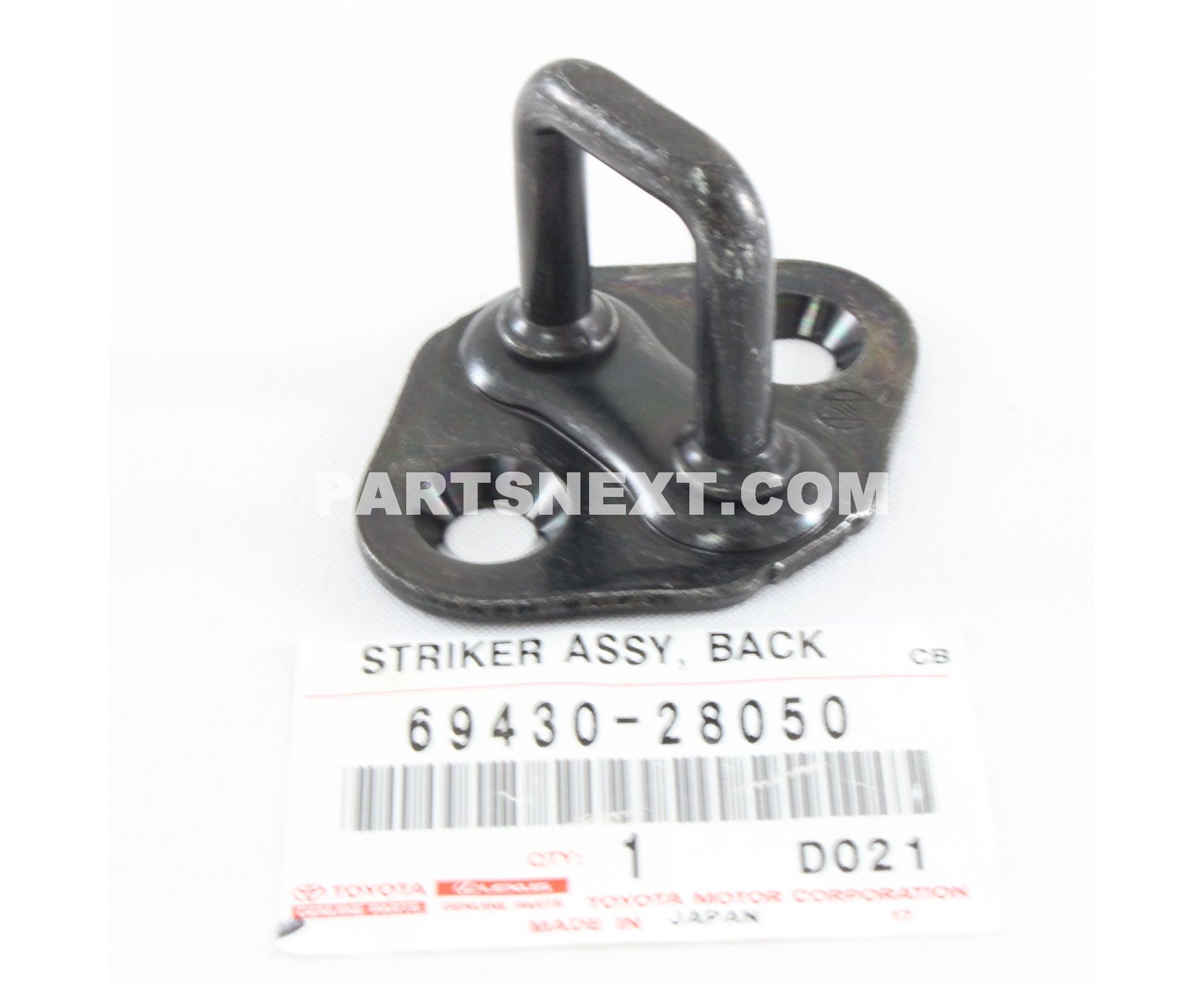 Toyota :: 69430-28050 STRIKER ASSY, BACK DOOR LOCK