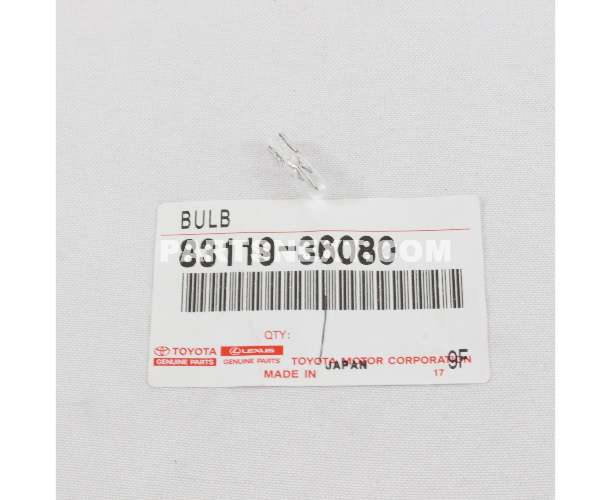 Toyota :: 83119-36080 BULB, COMBINATION METER, NO.1