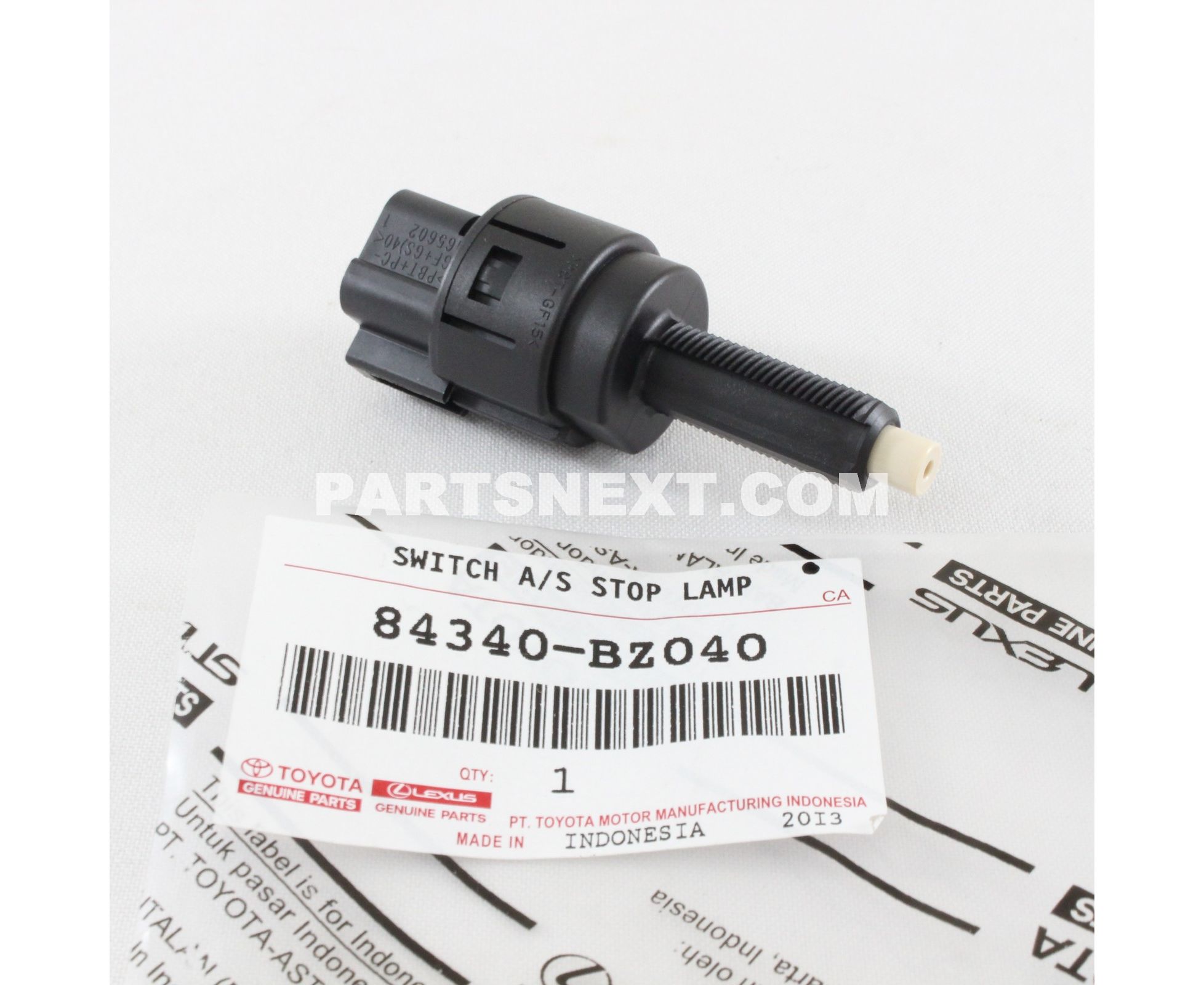 Toyota :: 84340-BZ040 SWITCH ASSY STOP LA