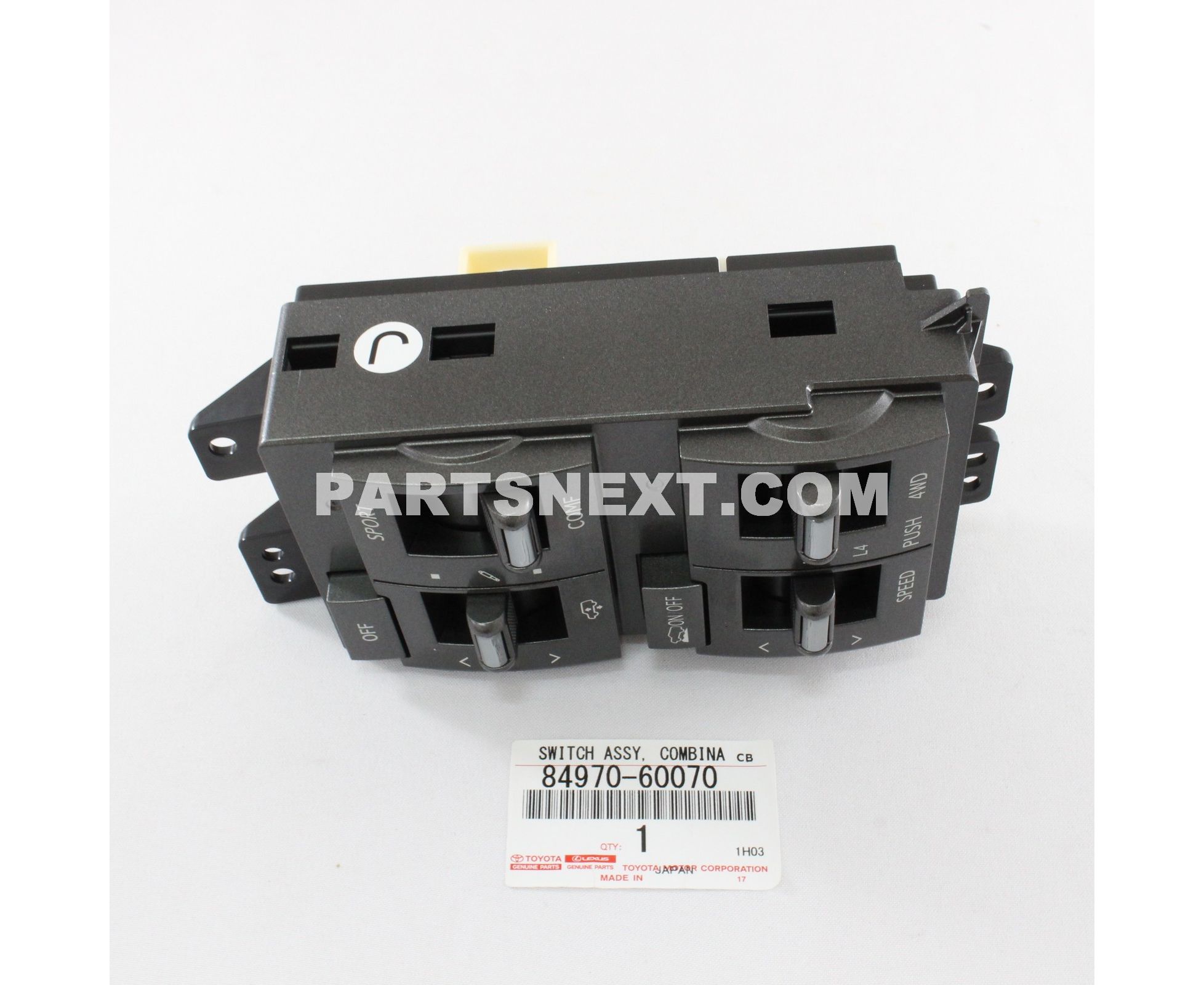 Toyota :: 84970-60070 SWITCH ASSY, COMBINATION