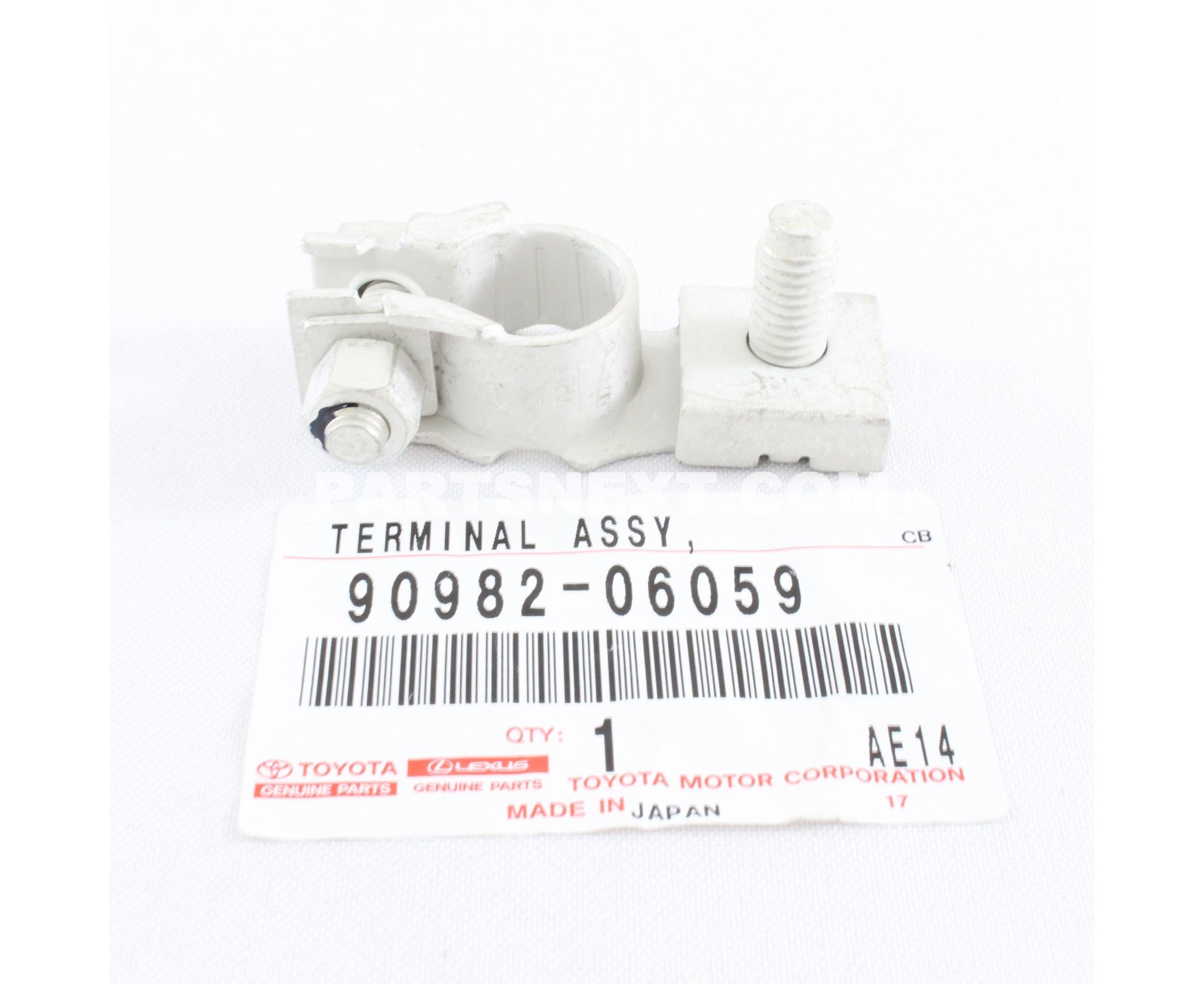 Toyota :: 90982-06059 TERMINAL, BATTERY NEGATIVE