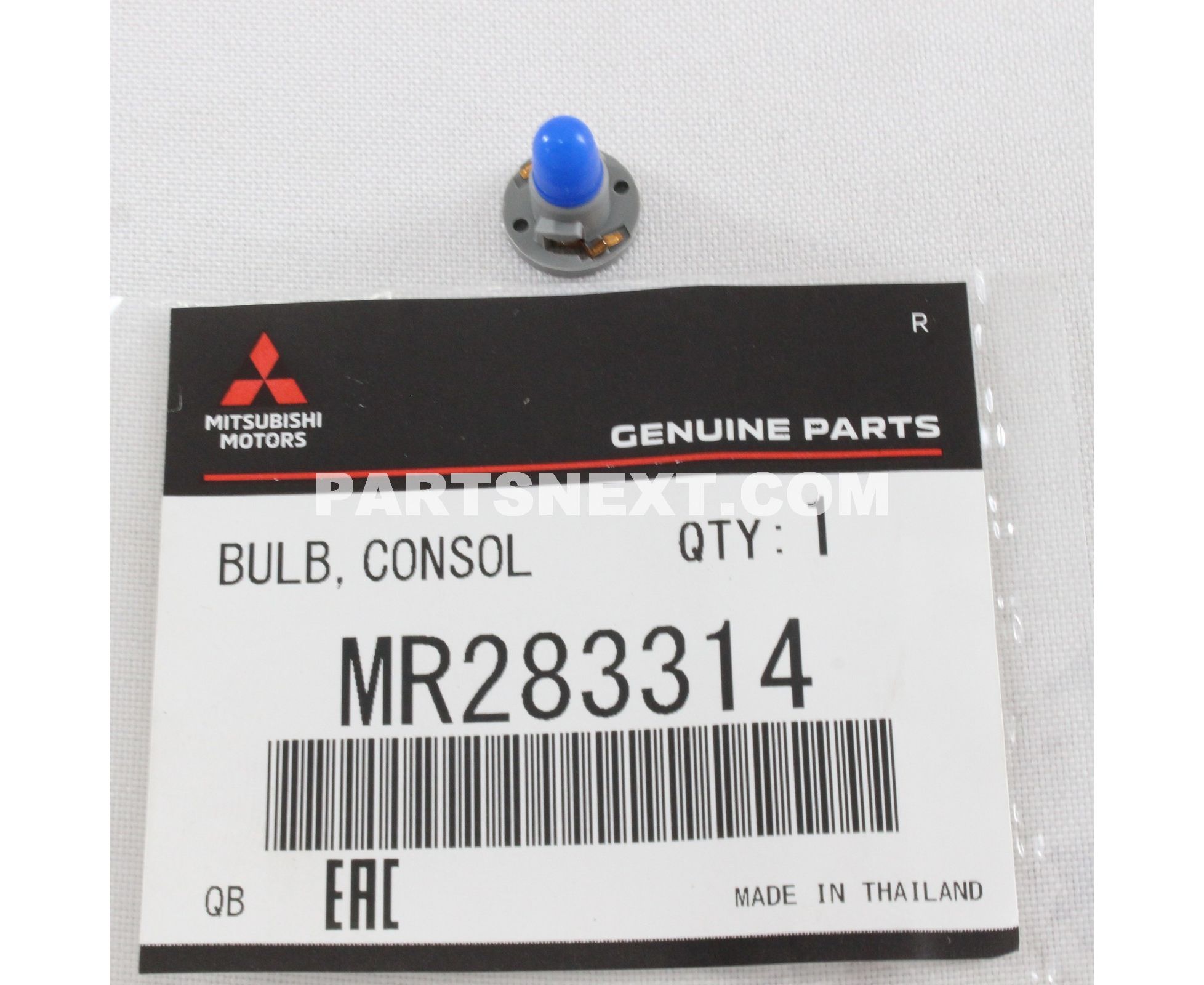 Mitsubishi :: MR283314 BULB,CONSOLE METER