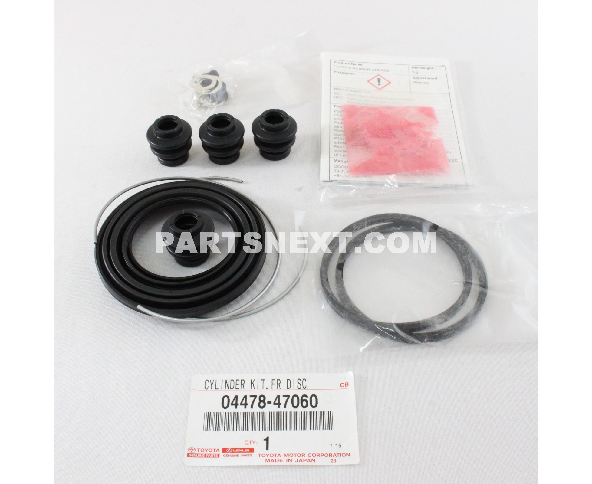 Toyota :: 04478-47060 CYLINDER KIT, DISC BRAKE, FRONT