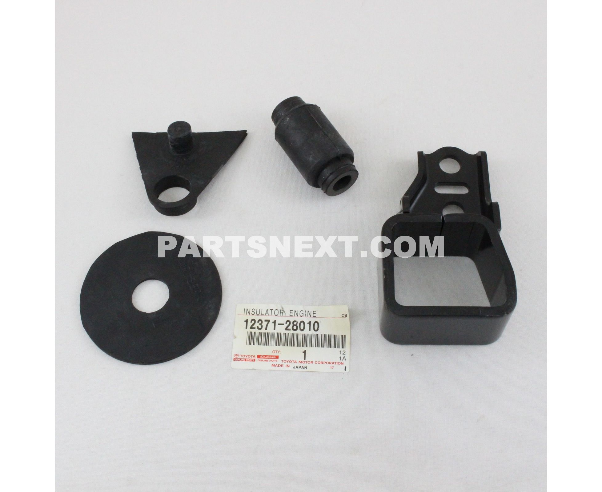 Toyota :: 12371-28010 INSULATOR, ENGINE MOUNTING, REAR