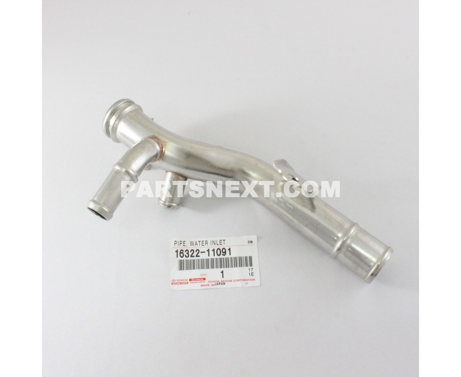 Toyota :: 16322-11091 PIPE, WATER INLET