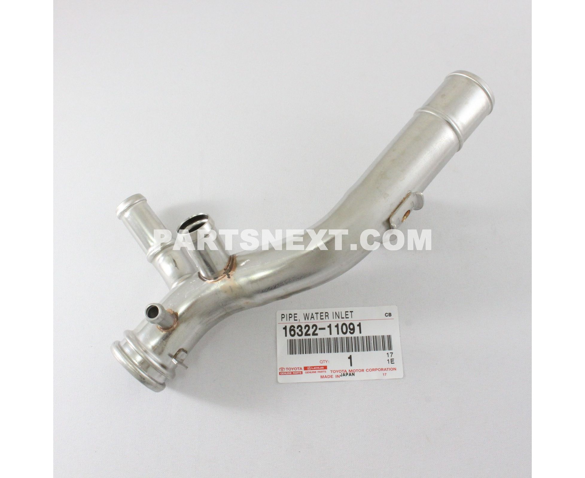 Toyota :: 16322-11091 PIPE, WATER INLET
