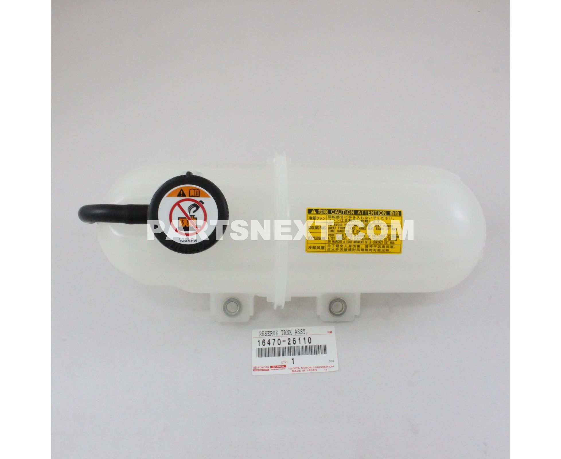 Toyota :: 16470-26110 RESERVE TANK ASSY