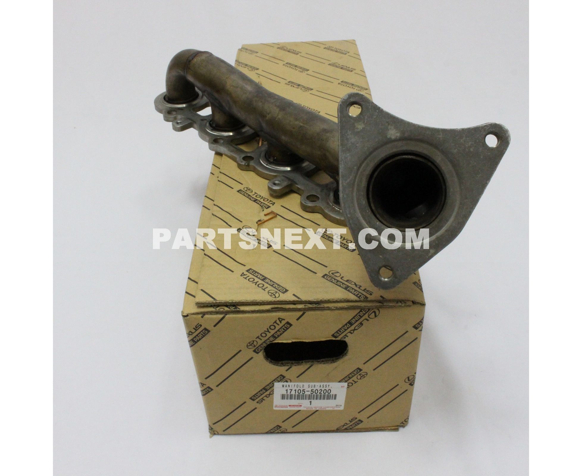 Toyota :: 17105-50200 MANIFOLD SUB-ASSY, EXHAUST, LH