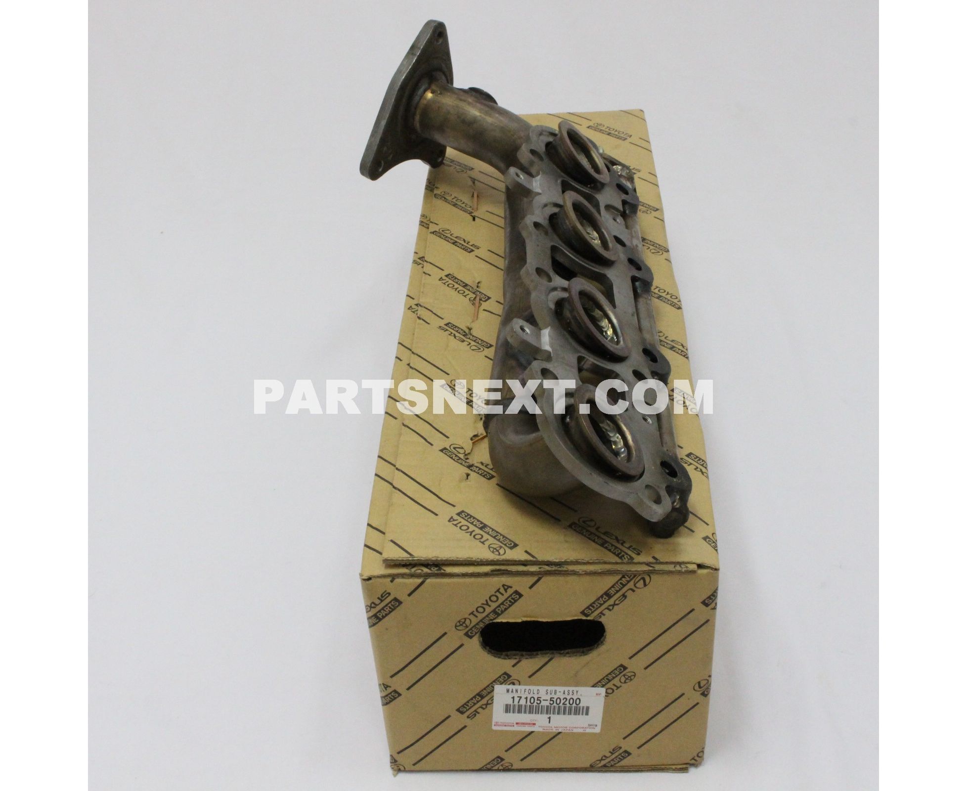 Toyota :: 17105-50200 MANIFOLD SUB-ASSY, EXHAUST, LH