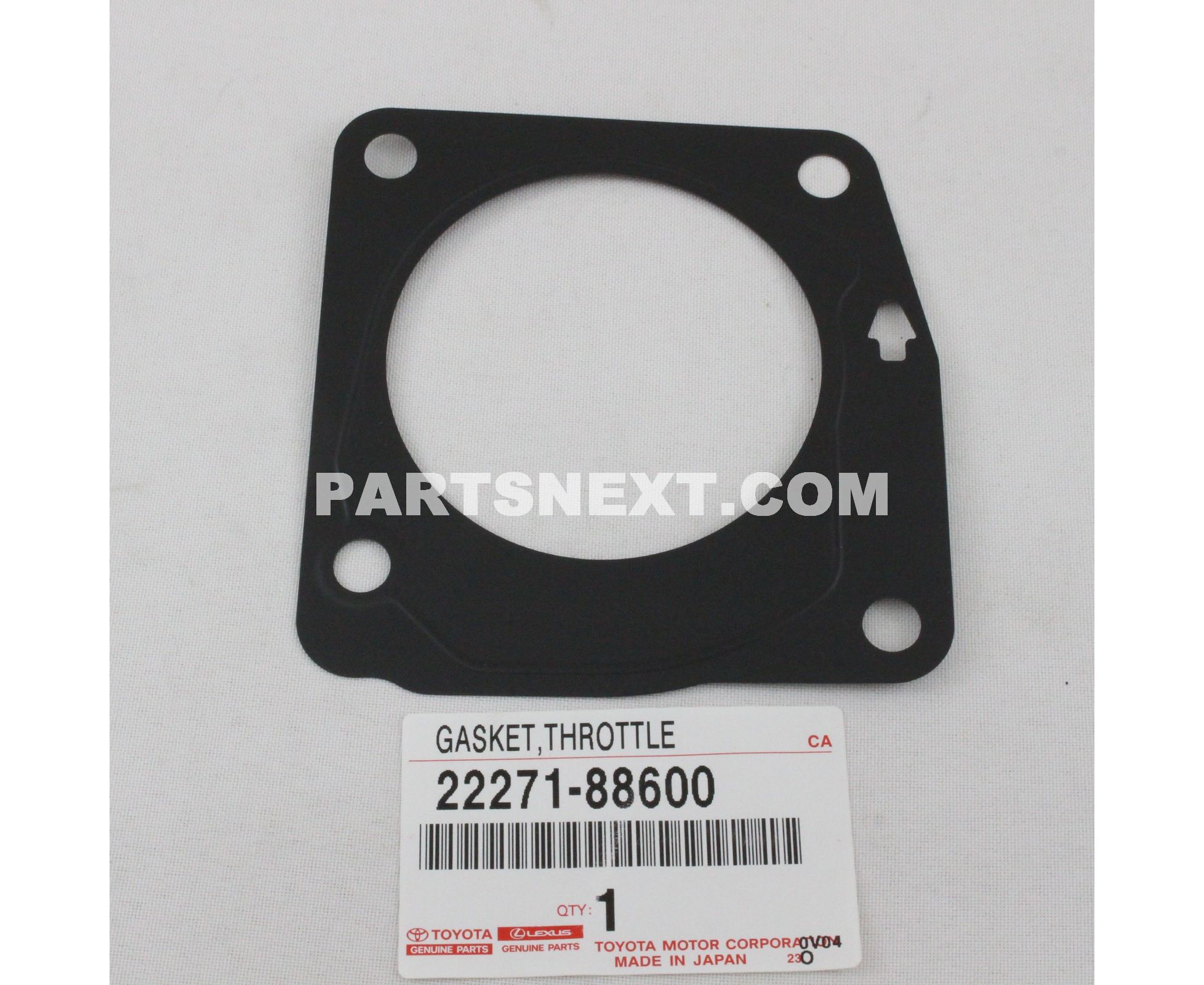 Toyota :: 22271-88600 GASKET, THROTTLE BODY