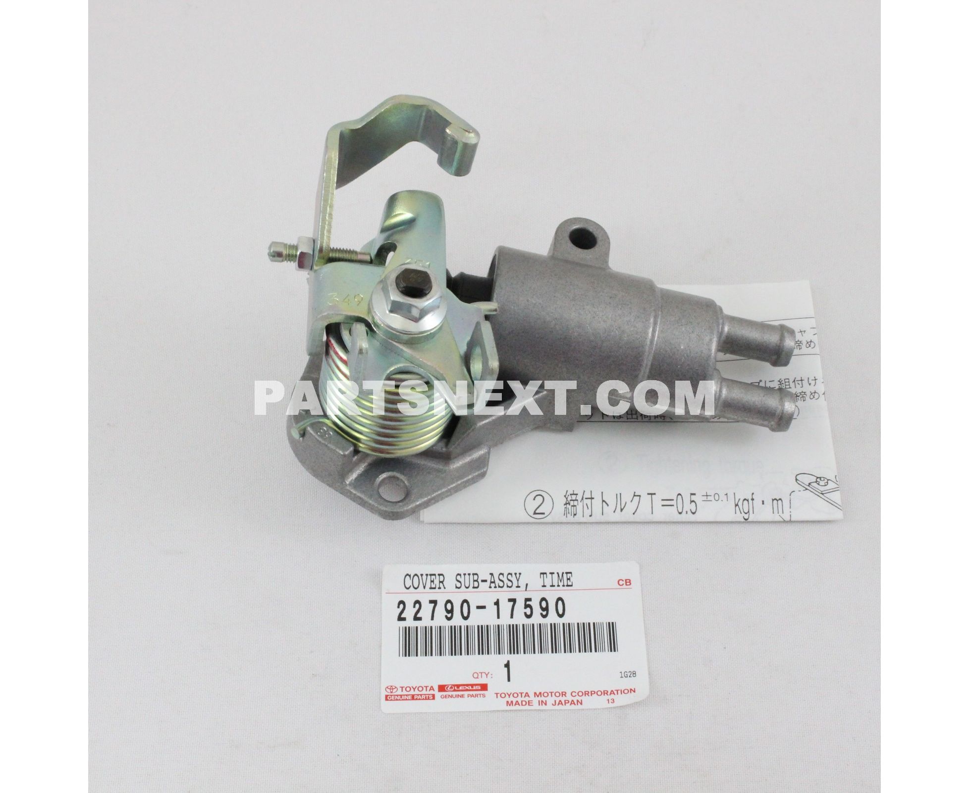 Toyota :: 22790-17590 COVER SUB-ASSY, TIMER